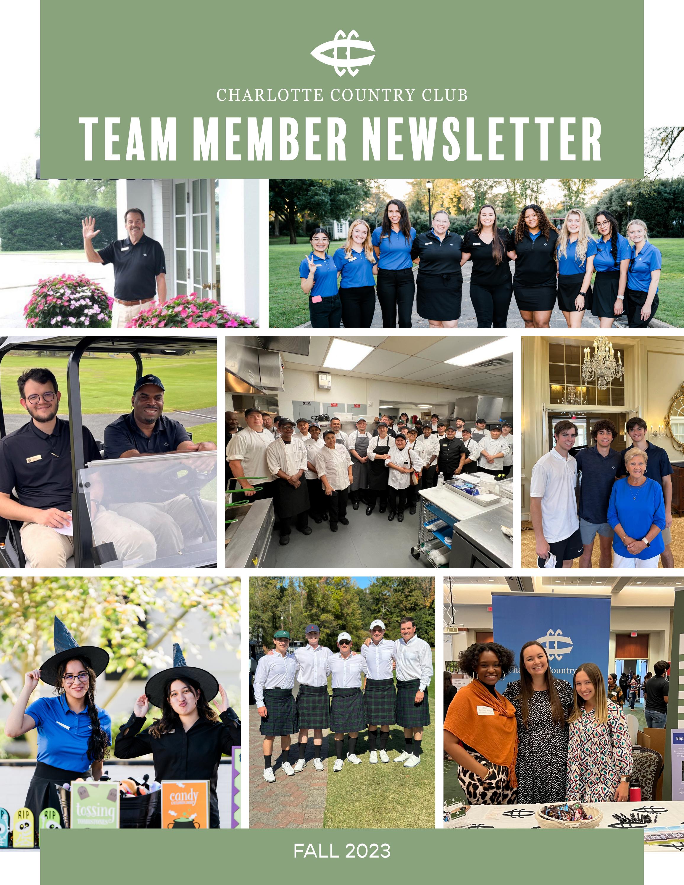 2023 Fall Team Member Newsletter by Charlotte Country Club - Issuu