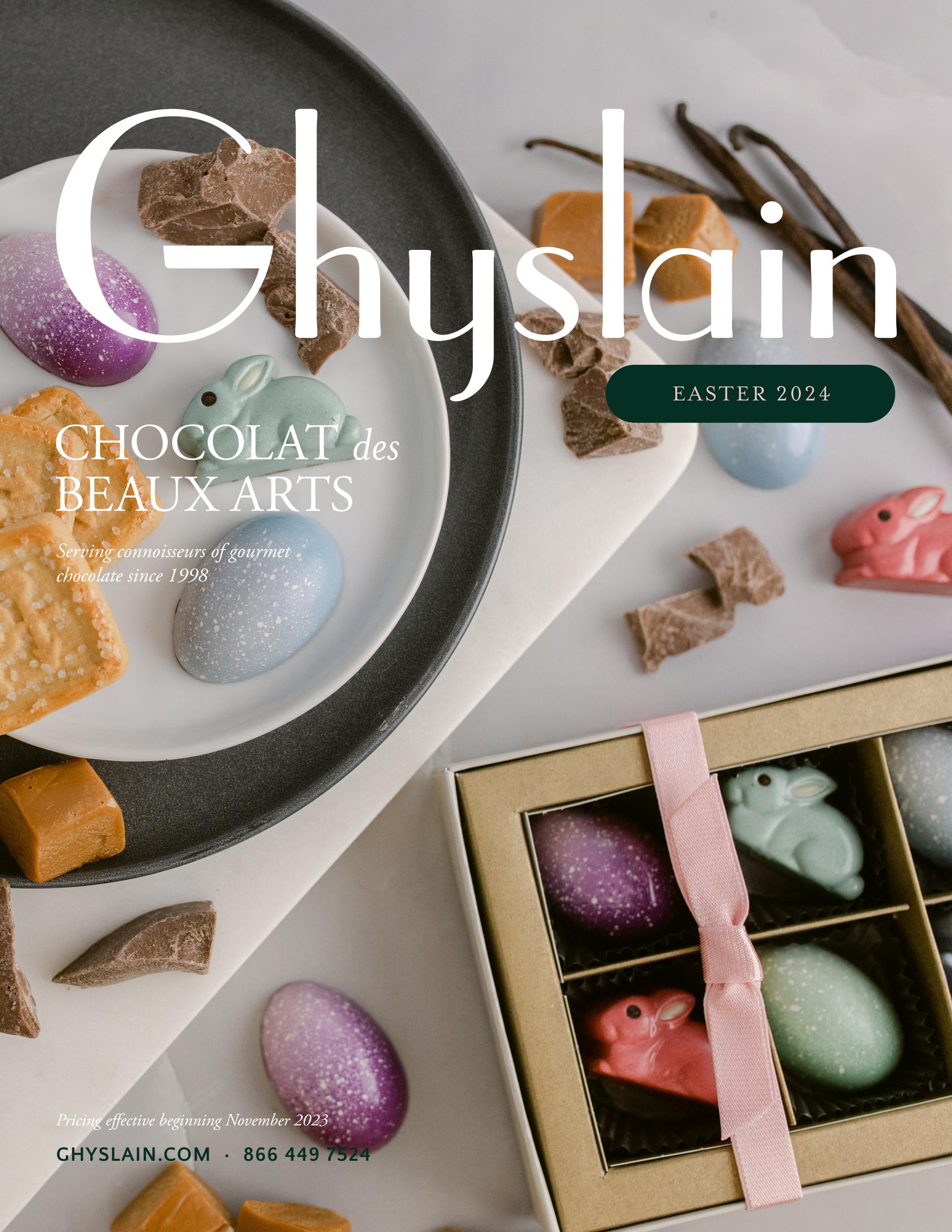 Ghyslain Easter Catalog 2024 by ghyslainchocolatier - Issuu