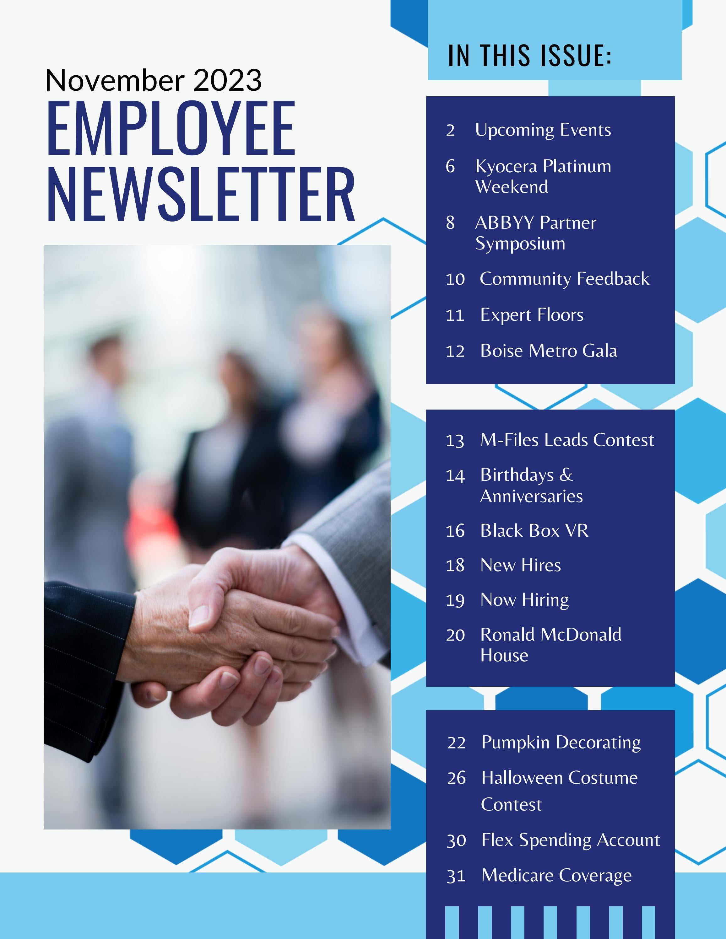 November Employee Newsletter by Allied Business Solutions - Issuu