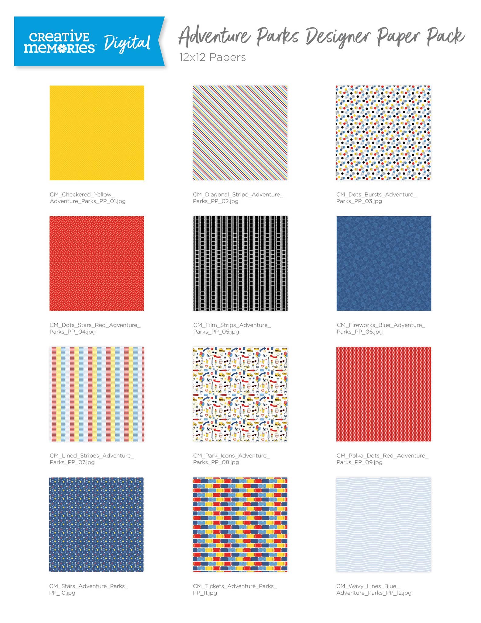 Adventure Parks Digital Artwork Kit Preview by Creative Memories - Issuu