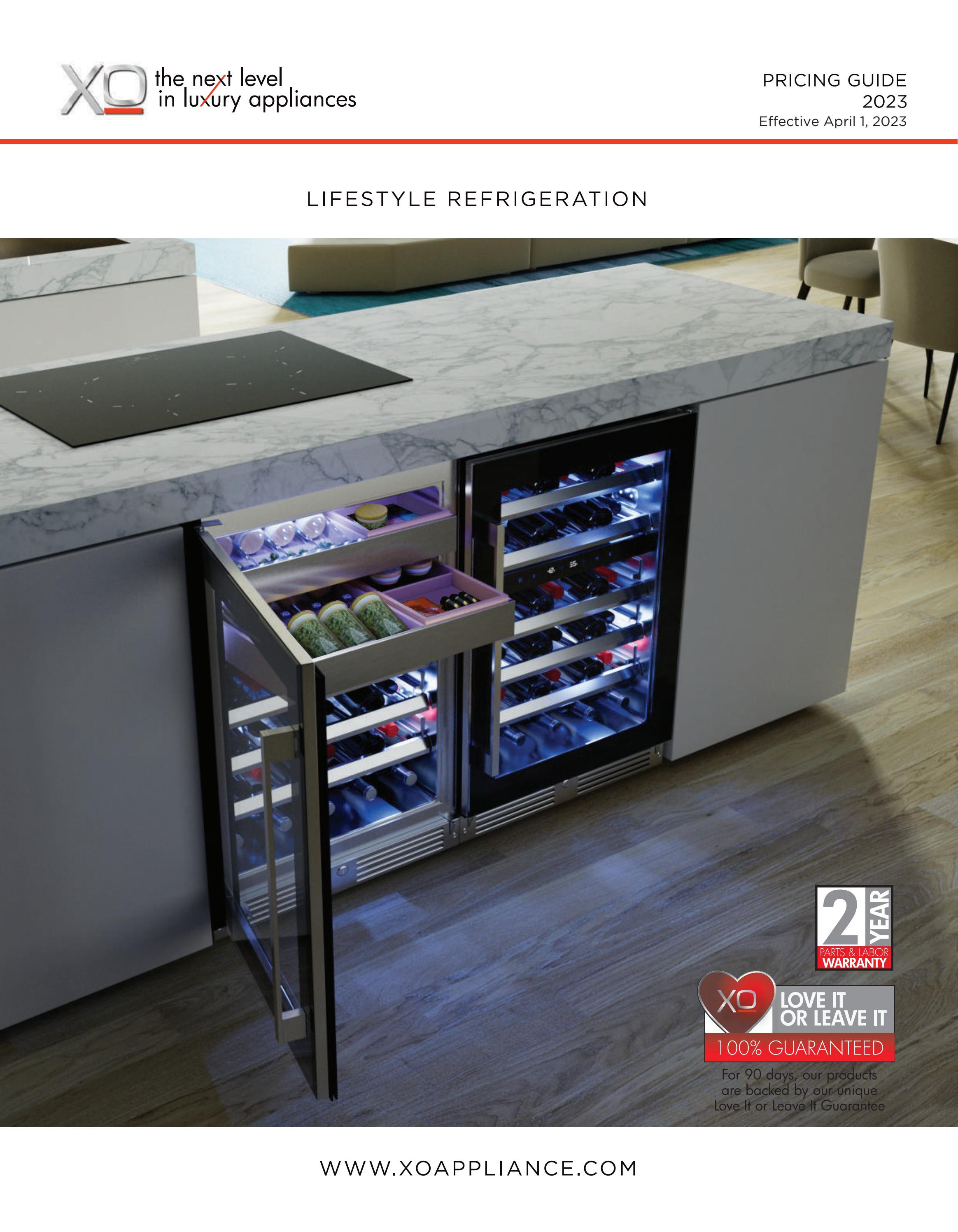 Price Book XO Undercounter by Craig Friedman - Issuu