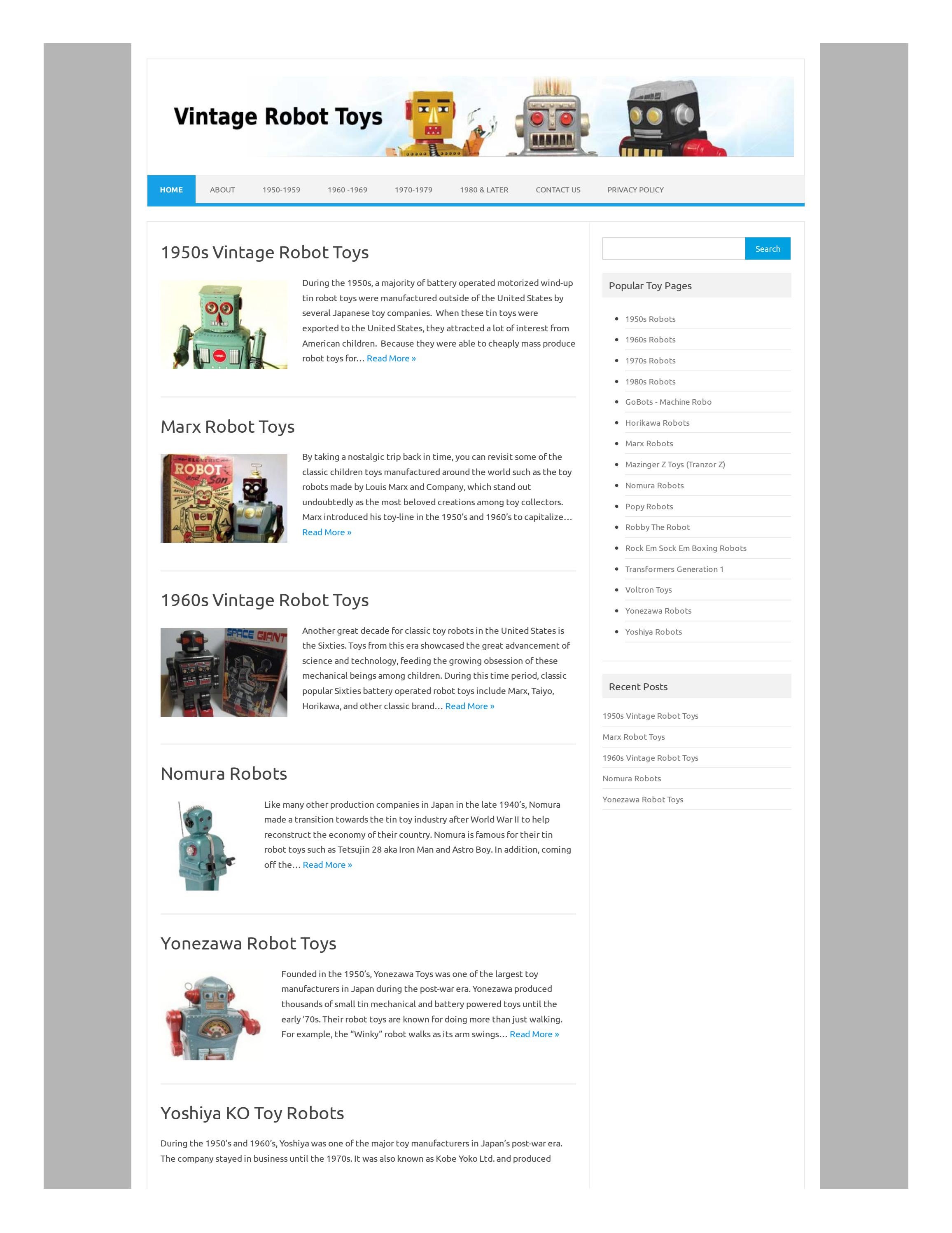 old wind-up robots by tin robot toy - Issuu