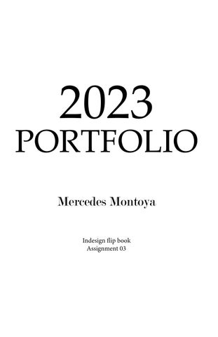 INDESIGN FLIP BOOK by montoyamer - Issuu