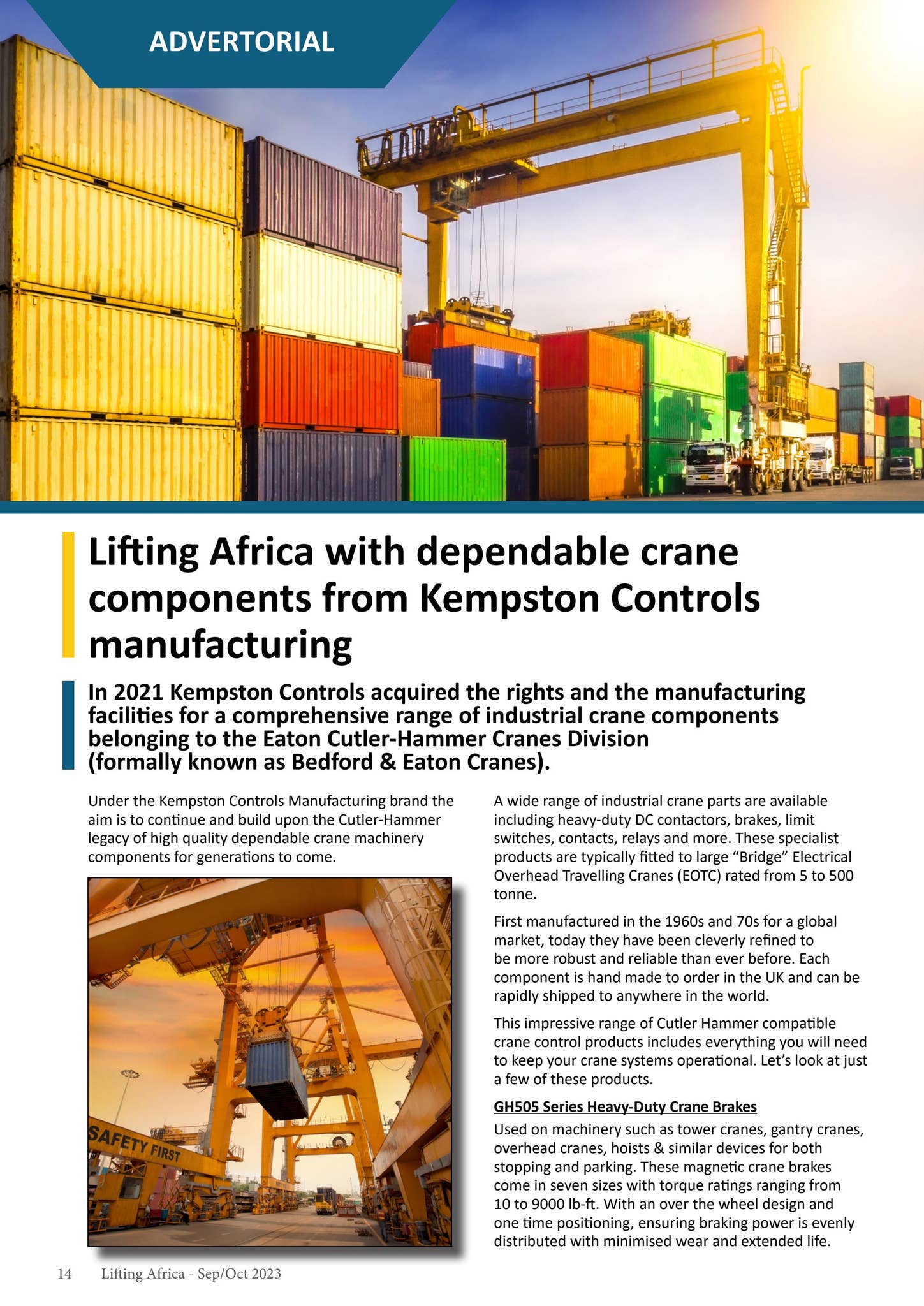 Latest Lifting Africa Sep-Oct 2023 by Lifting Africa - Issuu