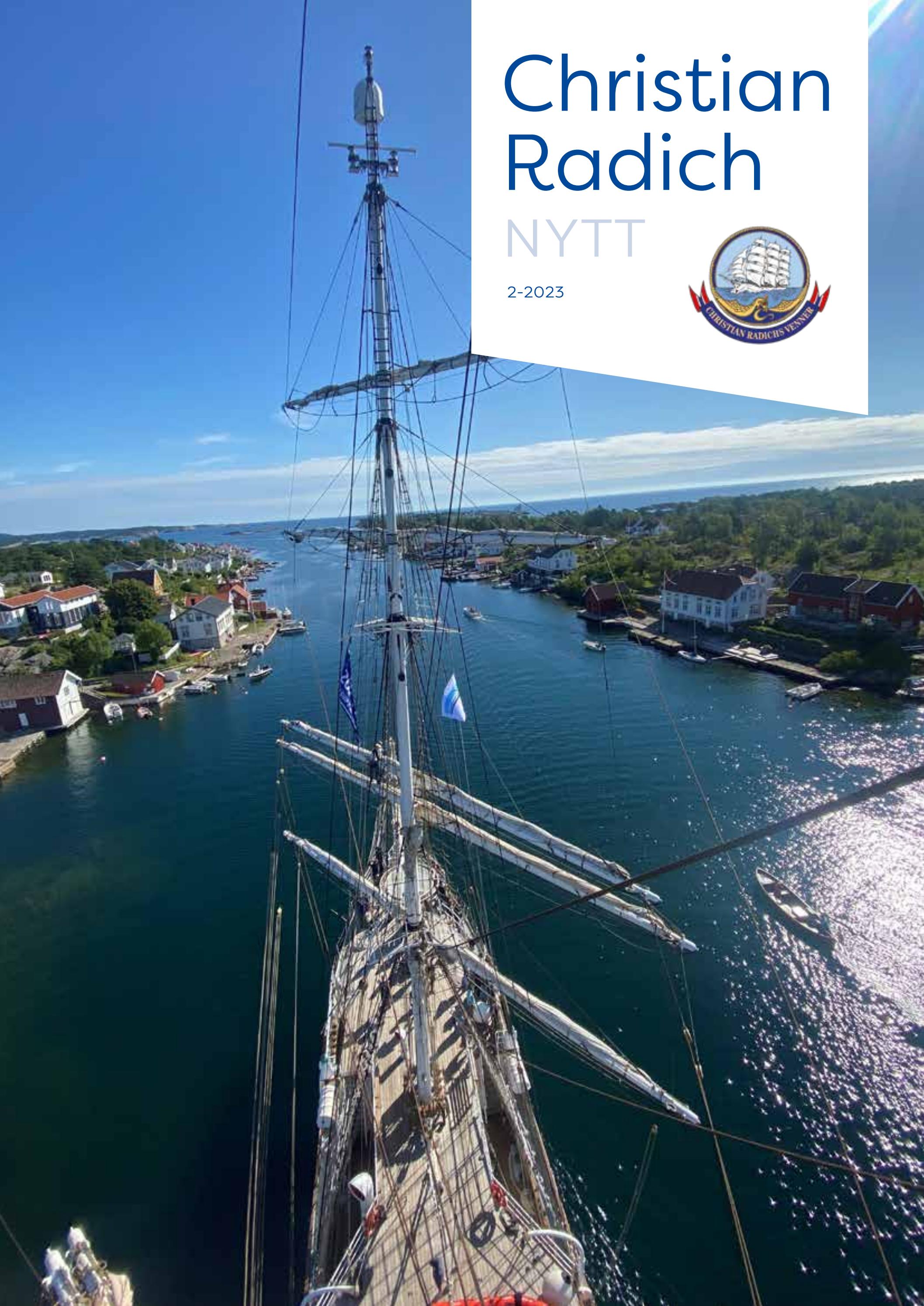 Christian Radich Nytt nr 2/2023 by ChristianRadich - Issuu