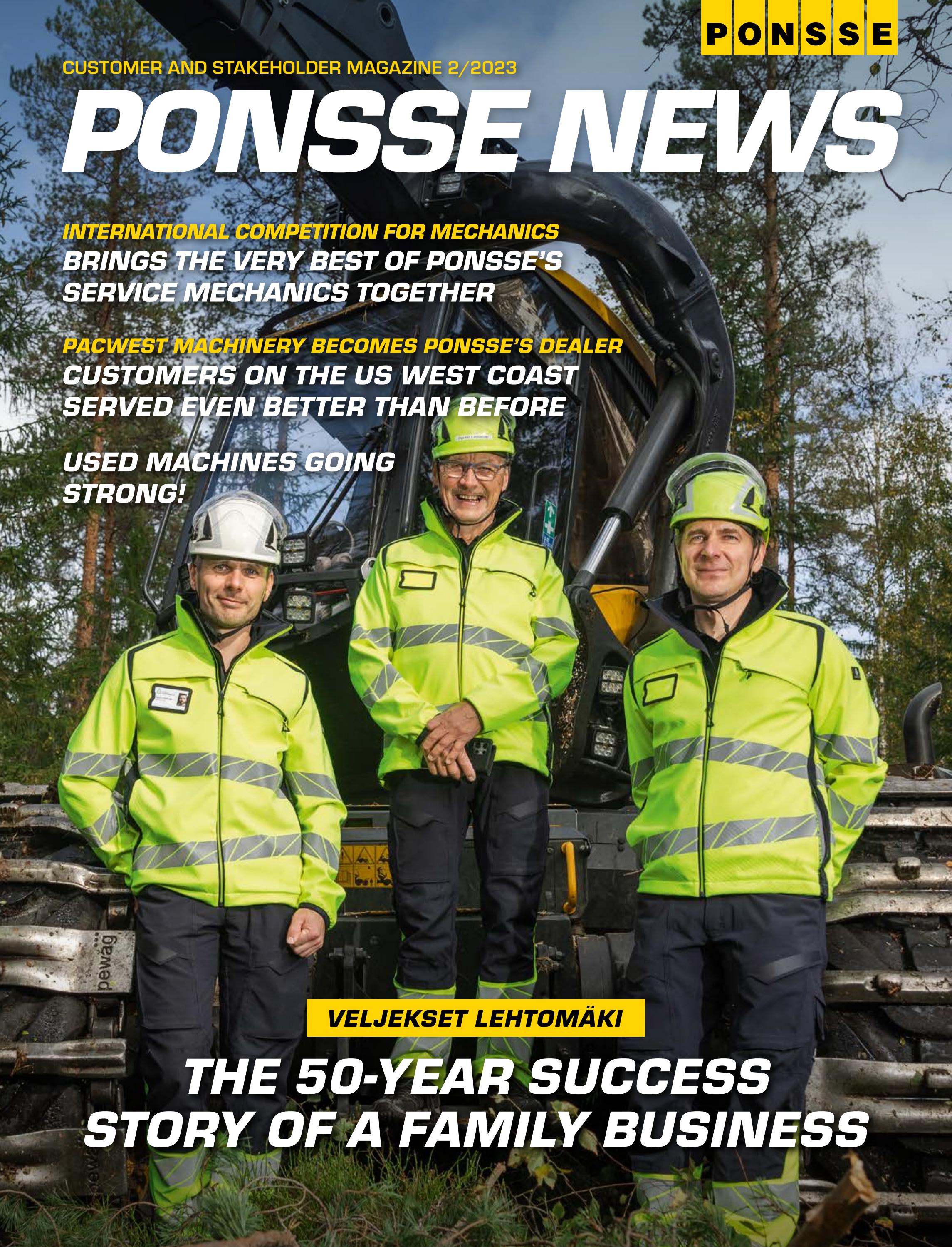 Ponsse News 2/2023, EN by Ponsse Plc - Issuu