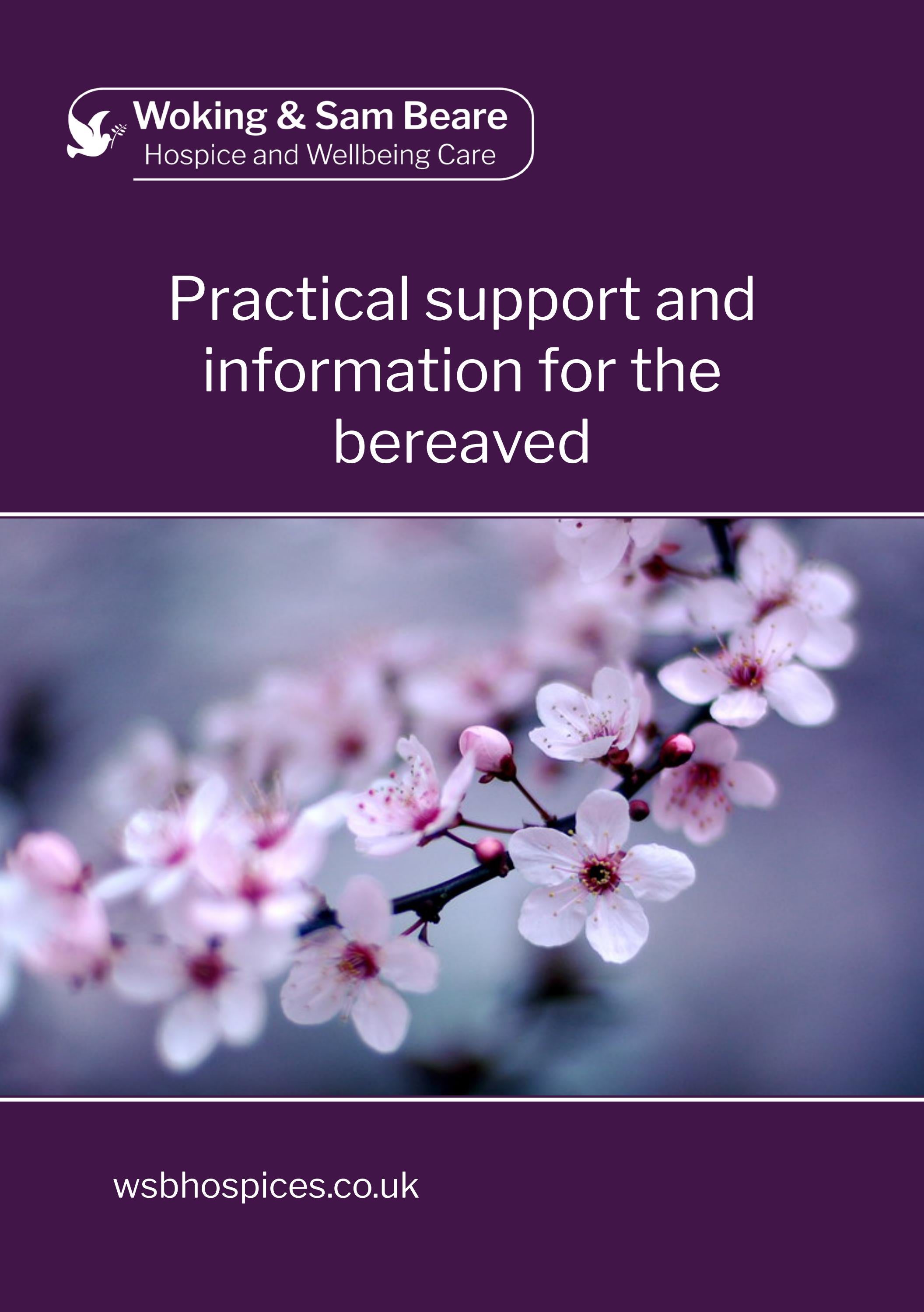 Woking and Sam Beare Hospice Bereavement Booklet by bereavementadvice ...