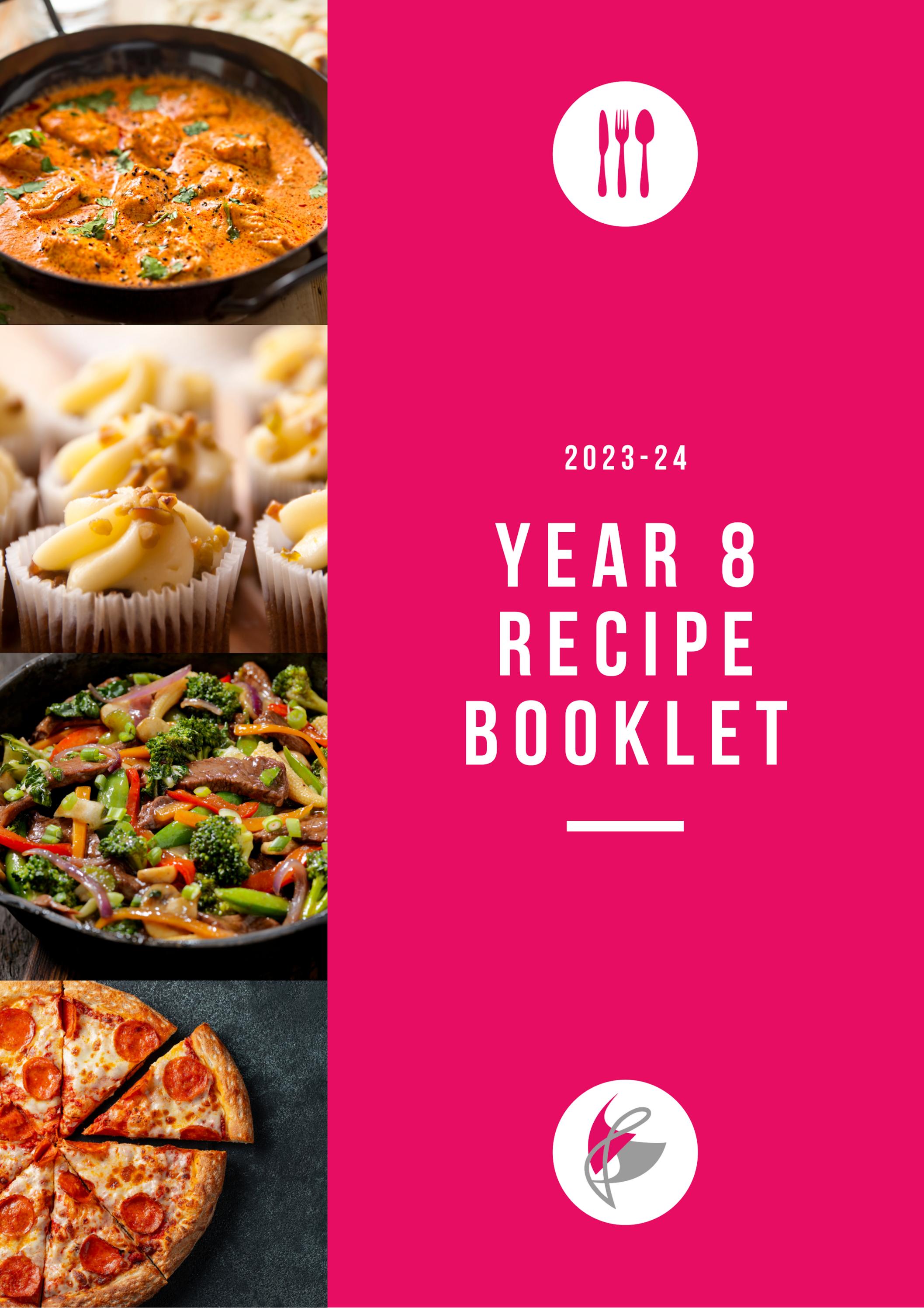 Year 8 Recipe Booklet 2023-24 by Schudio - Issuu