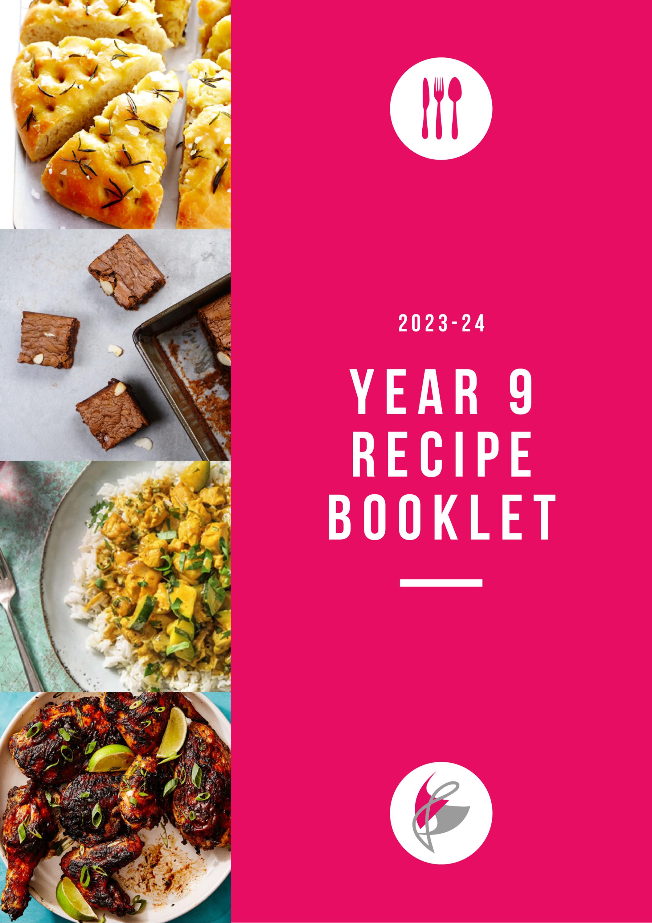 Year 9 Recipe Booklet 2023-24 by Schudio - Issuu