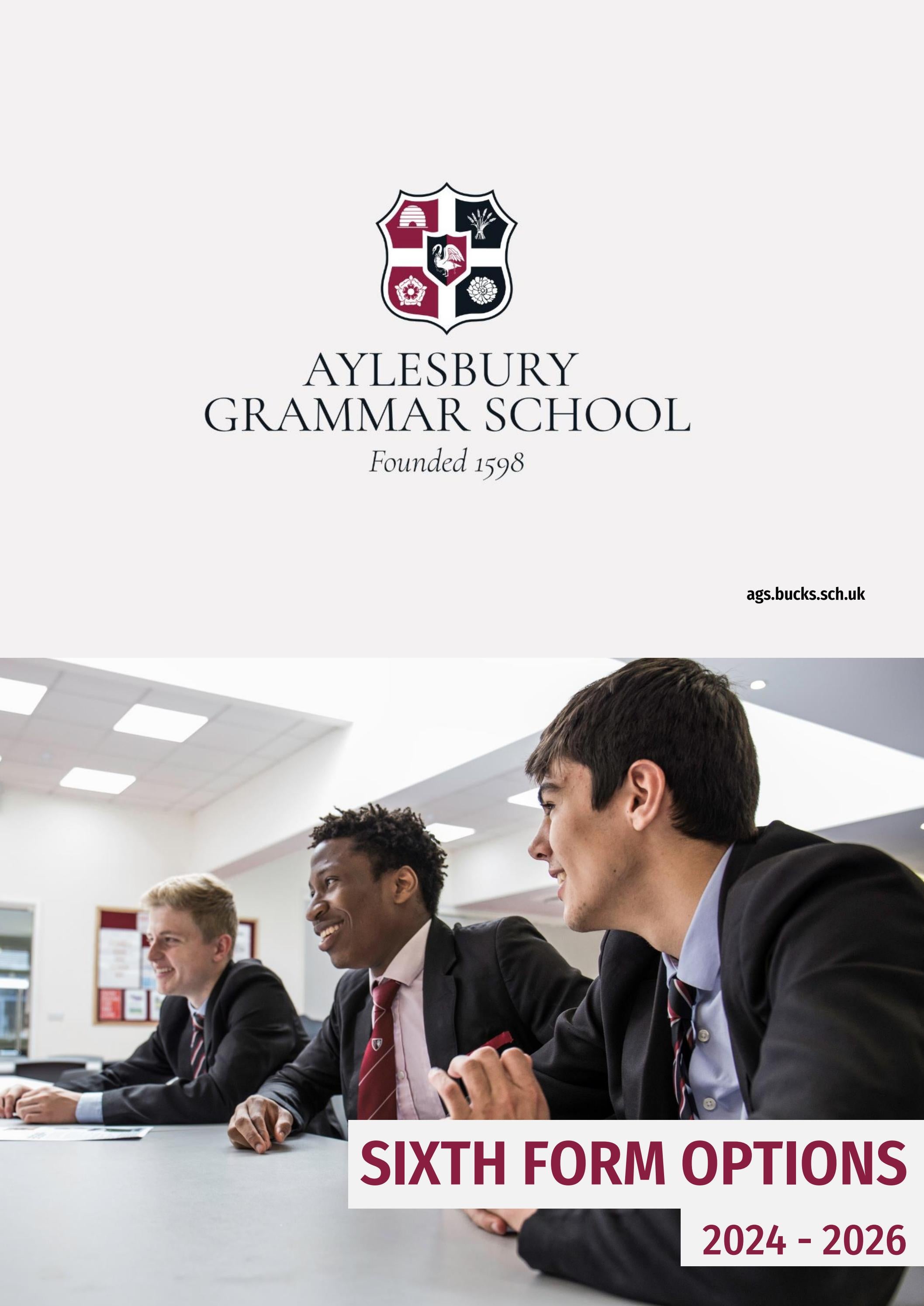 Sixth Form Options Booklet 2024-2026 by Aylesbury Grammar School - Issuu