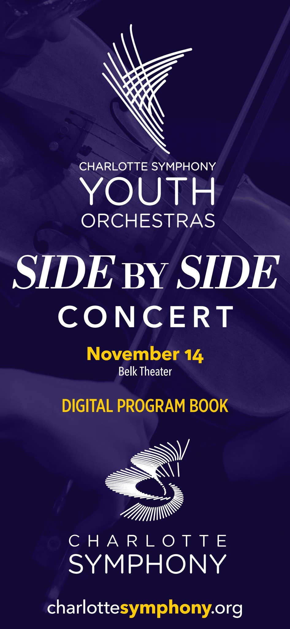 CSYO Side By Side Concert - program 11/14/23 by Charlotte Symphony ...