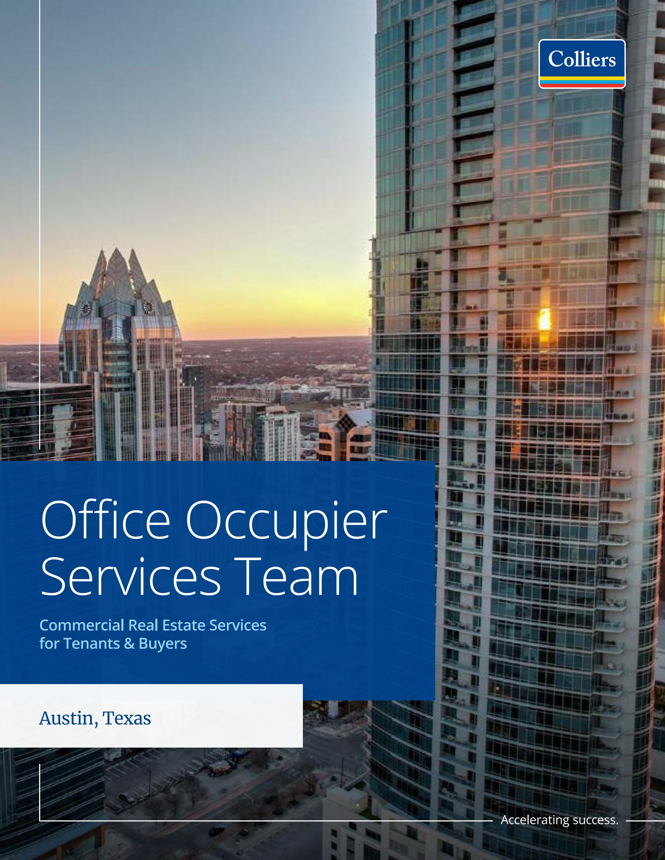 Austin Office Occupier Service Team by Colliers - Issuu