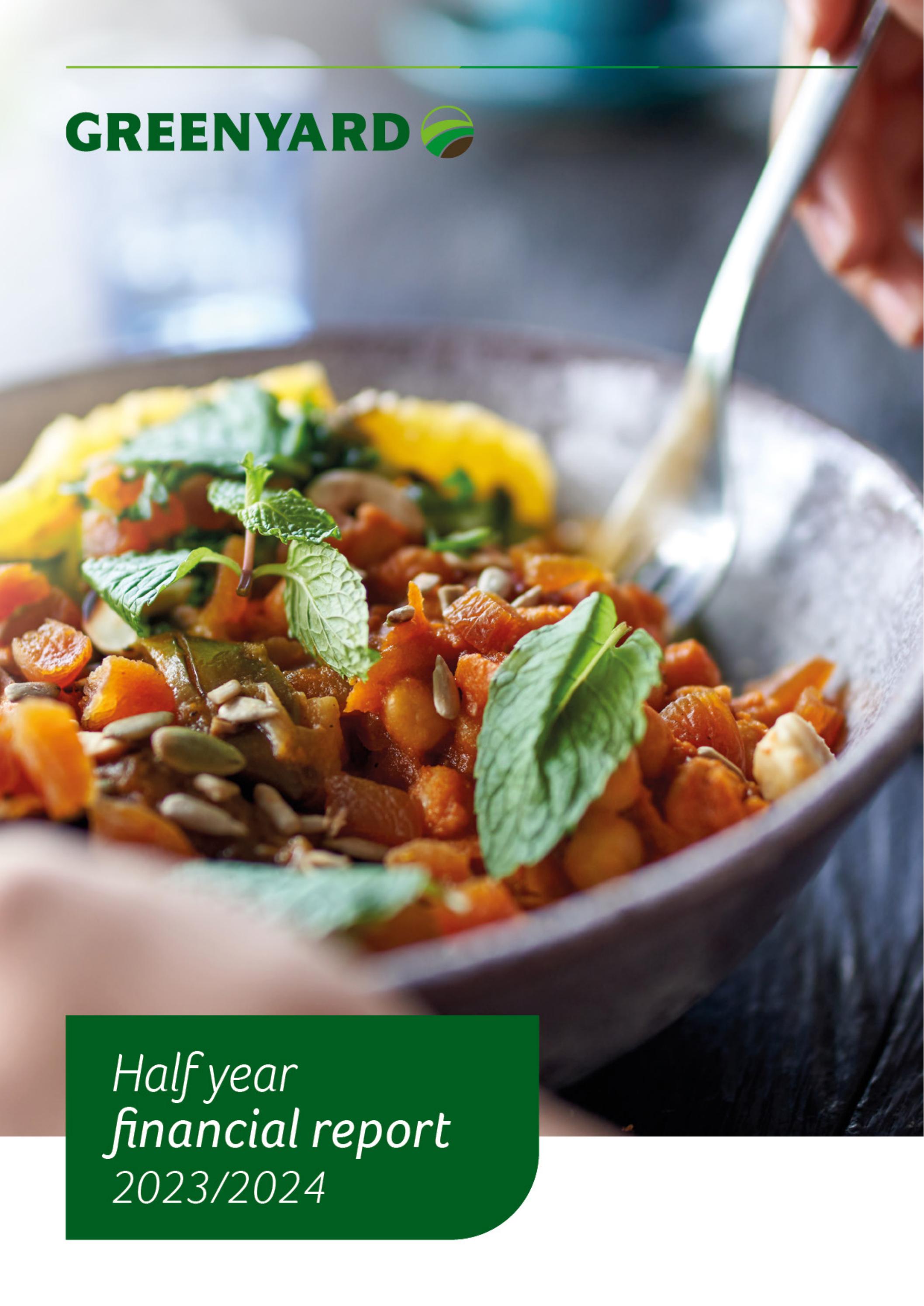 Half year financial report 2023 - 2024 by greenyard - Issuu