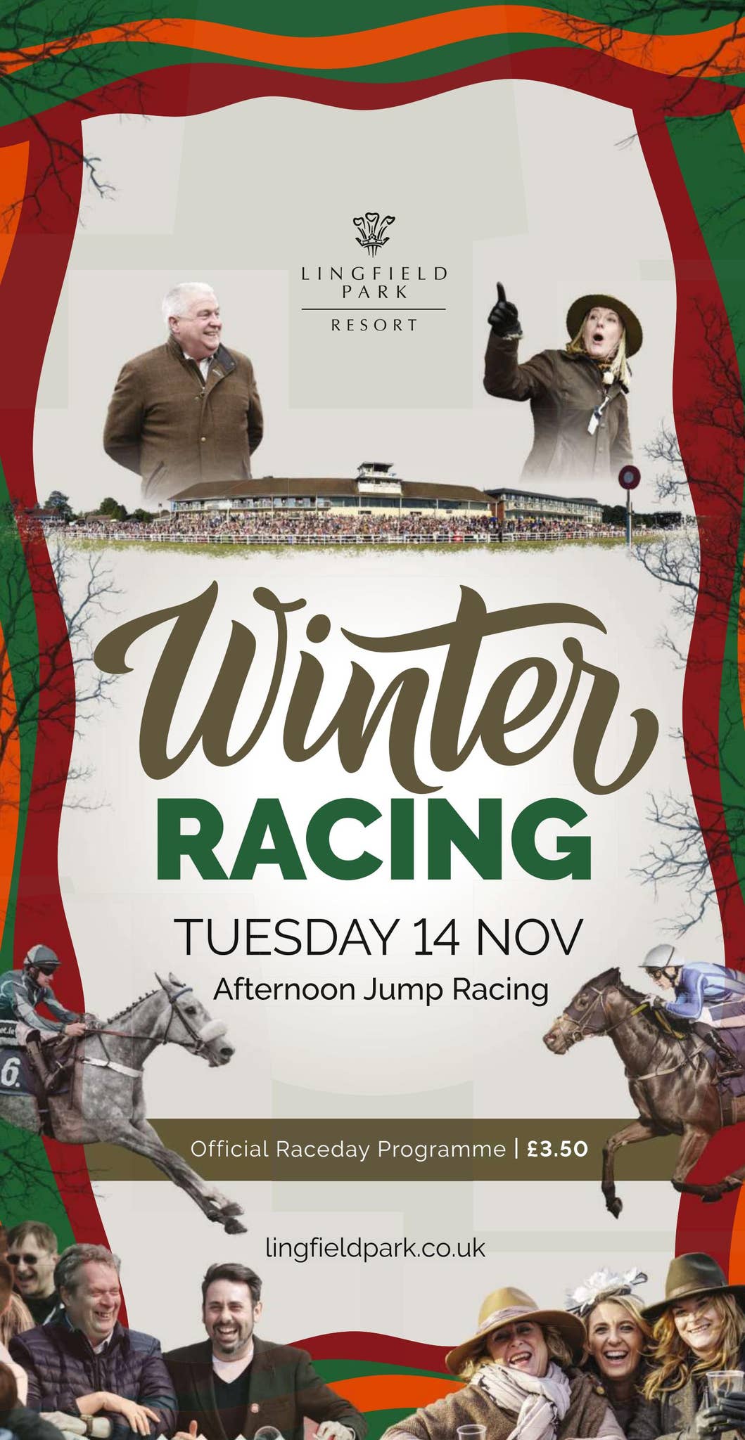 Lingfield Park Racecard - Tuesday 14th November by Arena Racing Company ...