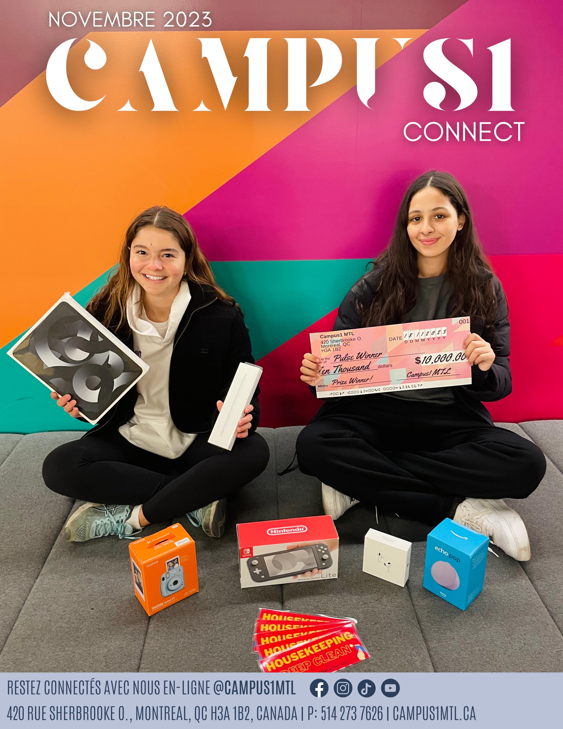 Campus1 CONNECT (FR) - Novembre 2023 by Canadian Campus Communities - Issuu