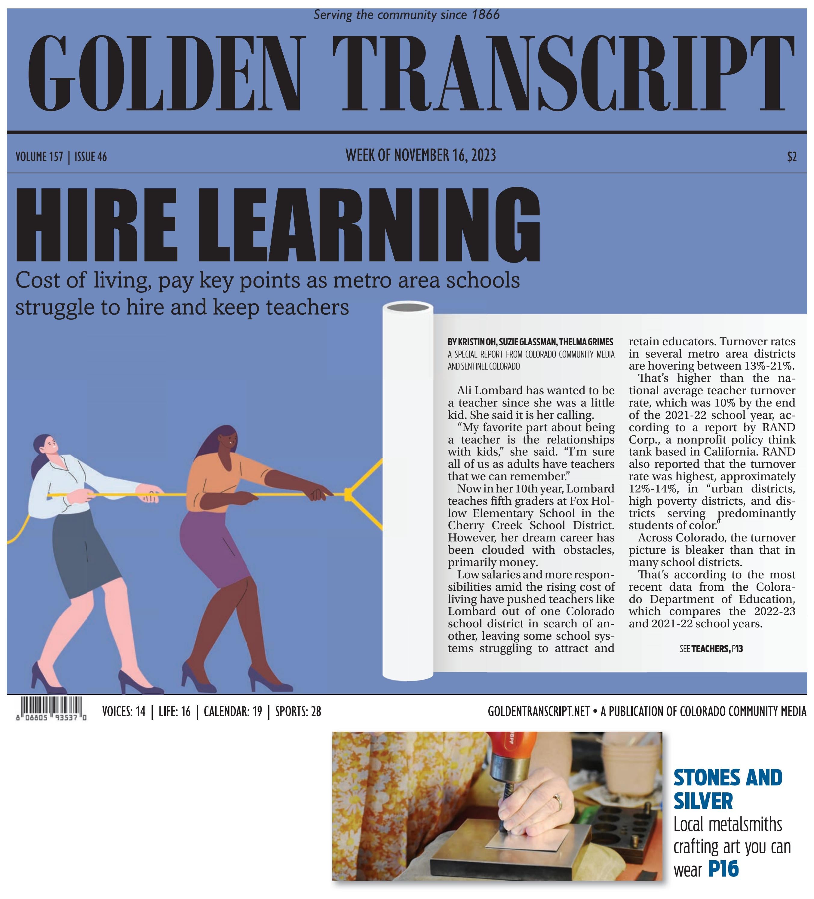 Golden Transcript November 16, 2023 by Colorado Community Media - Issuu