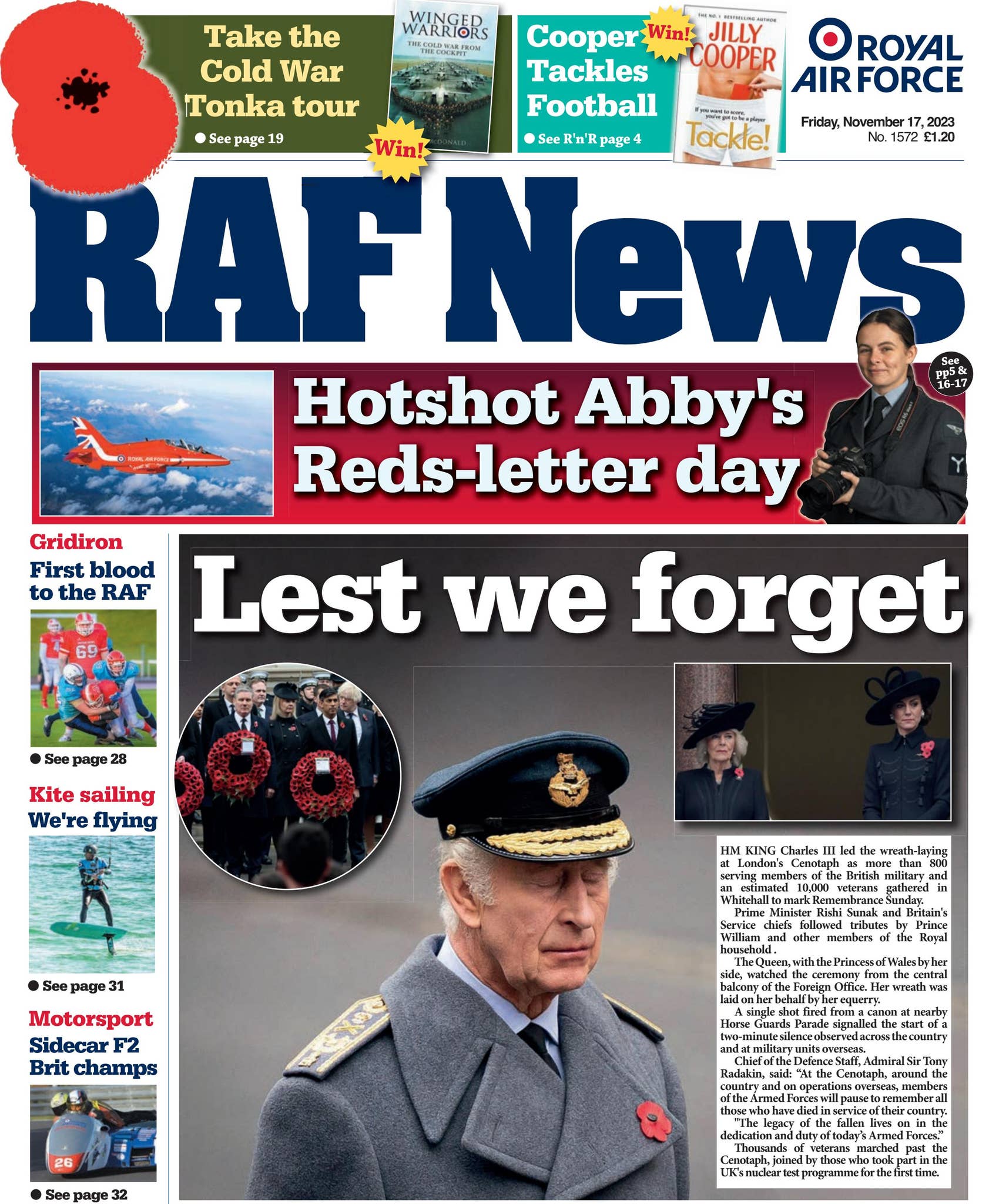 RAF News Edition 1572, Nov 17, 2023 by RAF News - Issuu