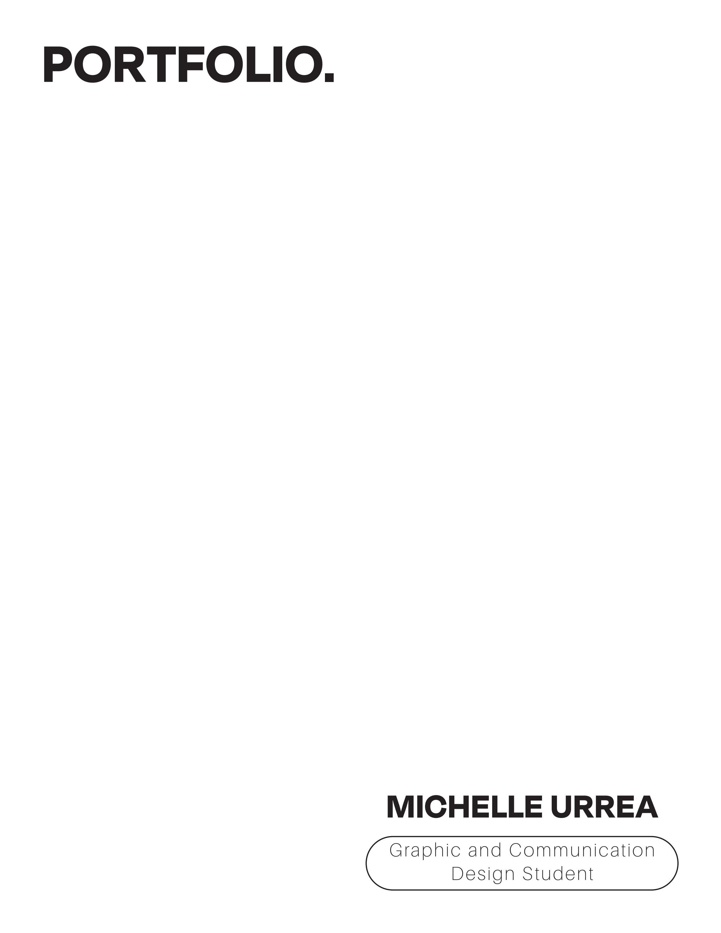 Portfolio- Michelle Urrea by Michelle Urrea - Issuu