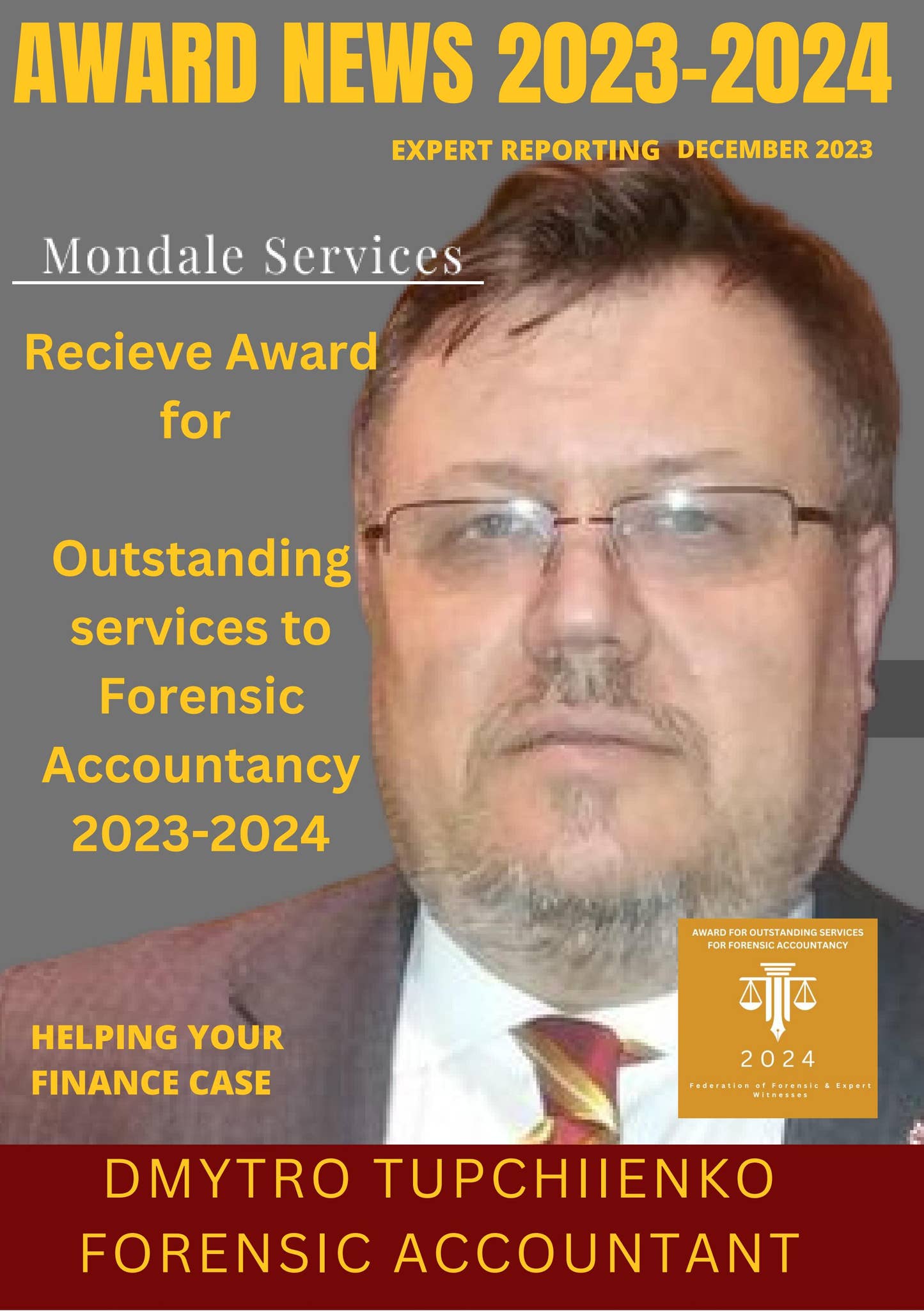 FFEW Award News Mondale services 2023-2024 by Federation of Forensic ...