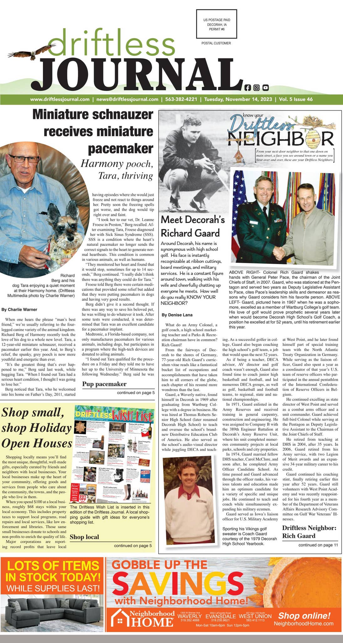 November 14, 2023 by Decorah Leader - Issuu