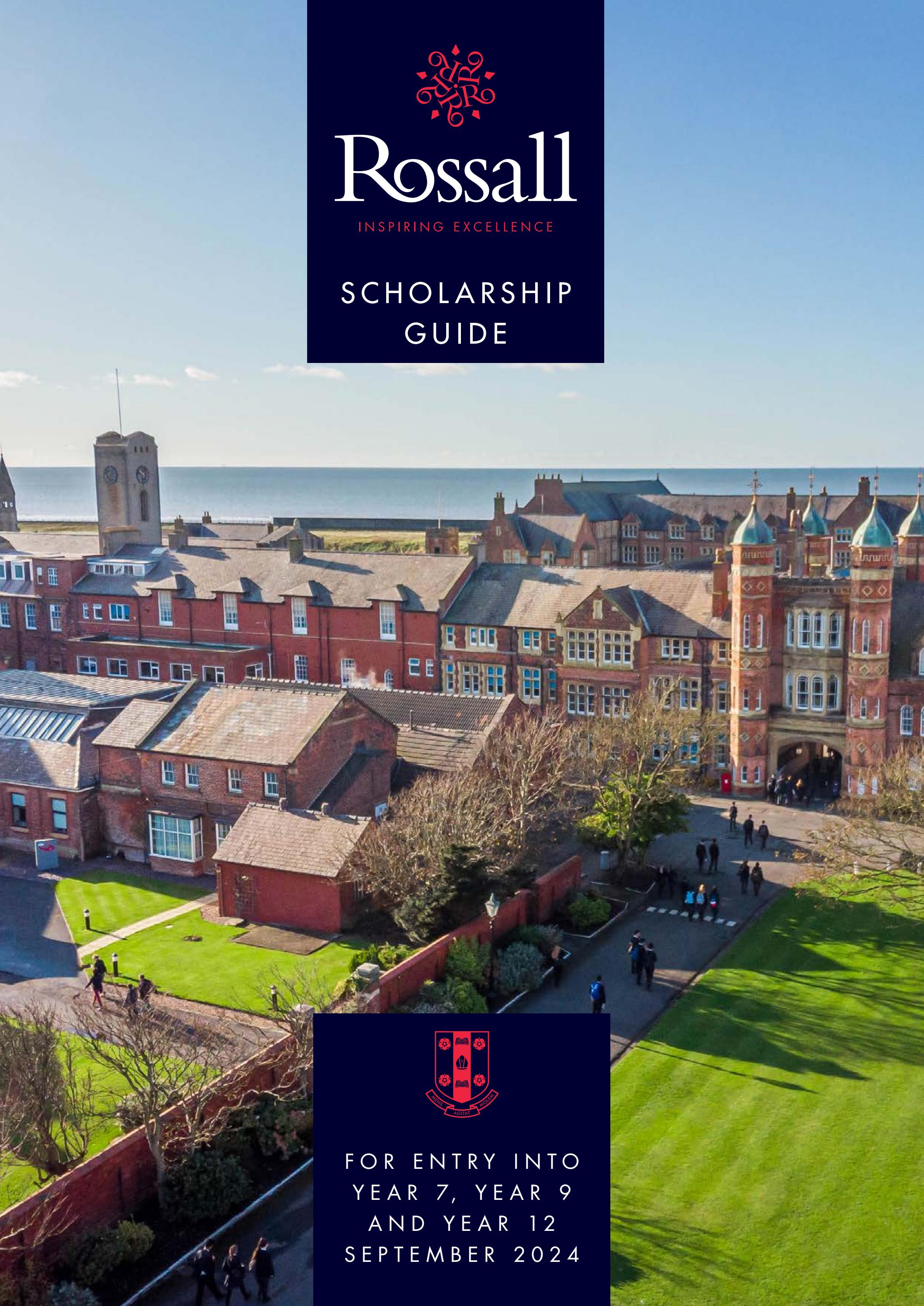 Rossall Scholarship Guide - September 2024 Entry by Rossall School - Issuu
