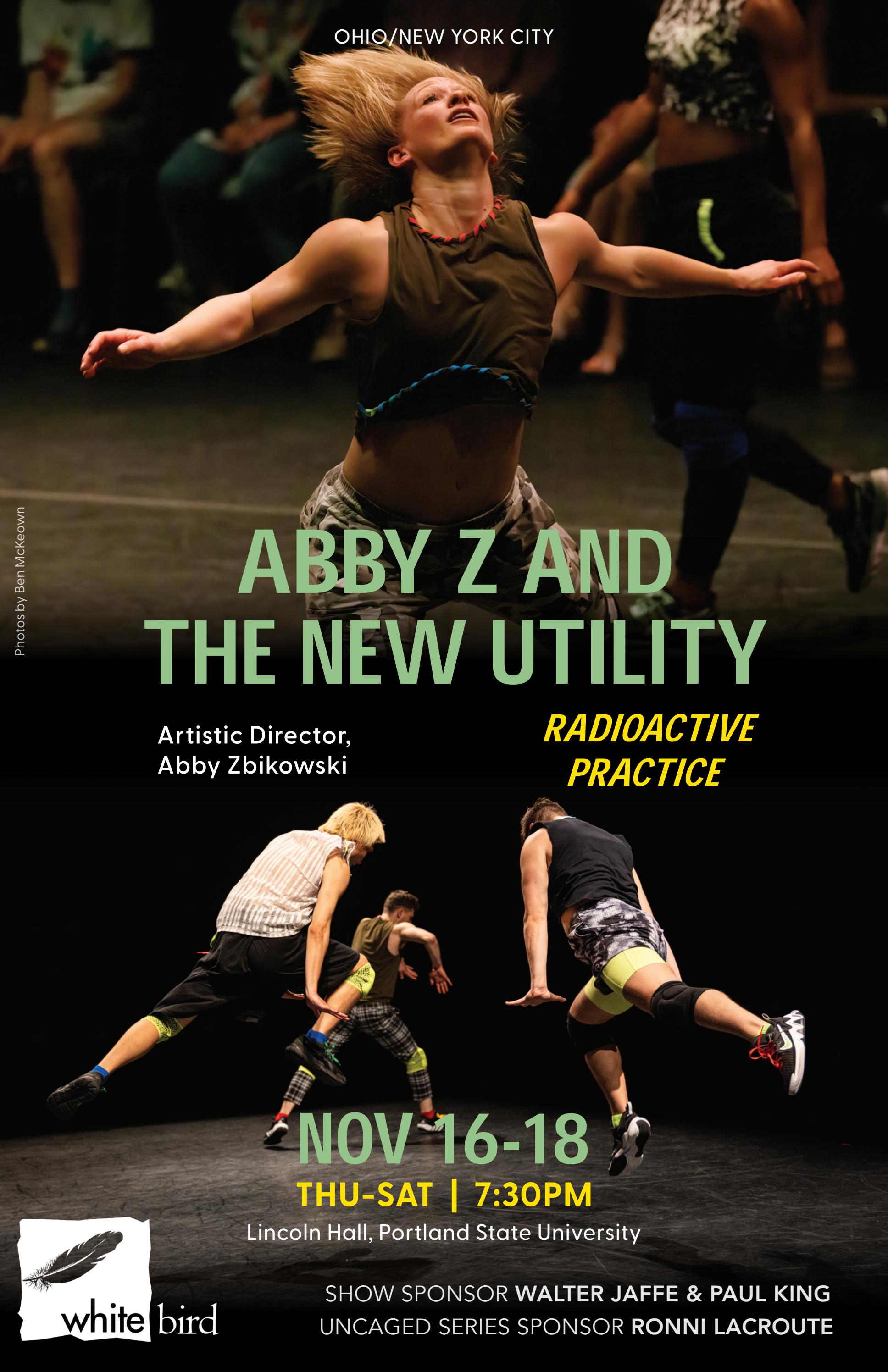 White Bird Presents: Abby Z and the New Utility by White Bird Dance - Issuu