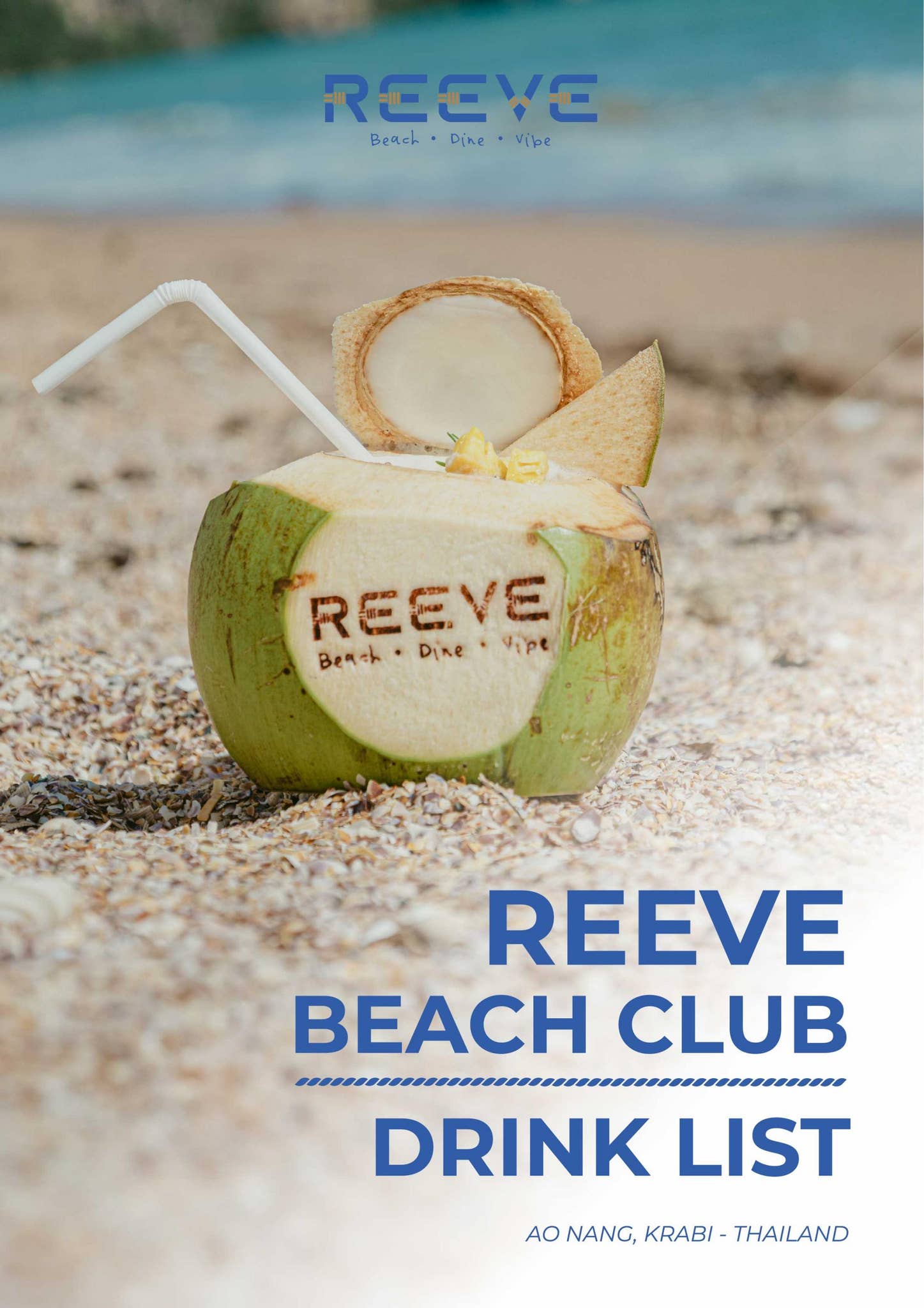 REEVE drink lists by Panan Group Aonang, Krabi - Issuu