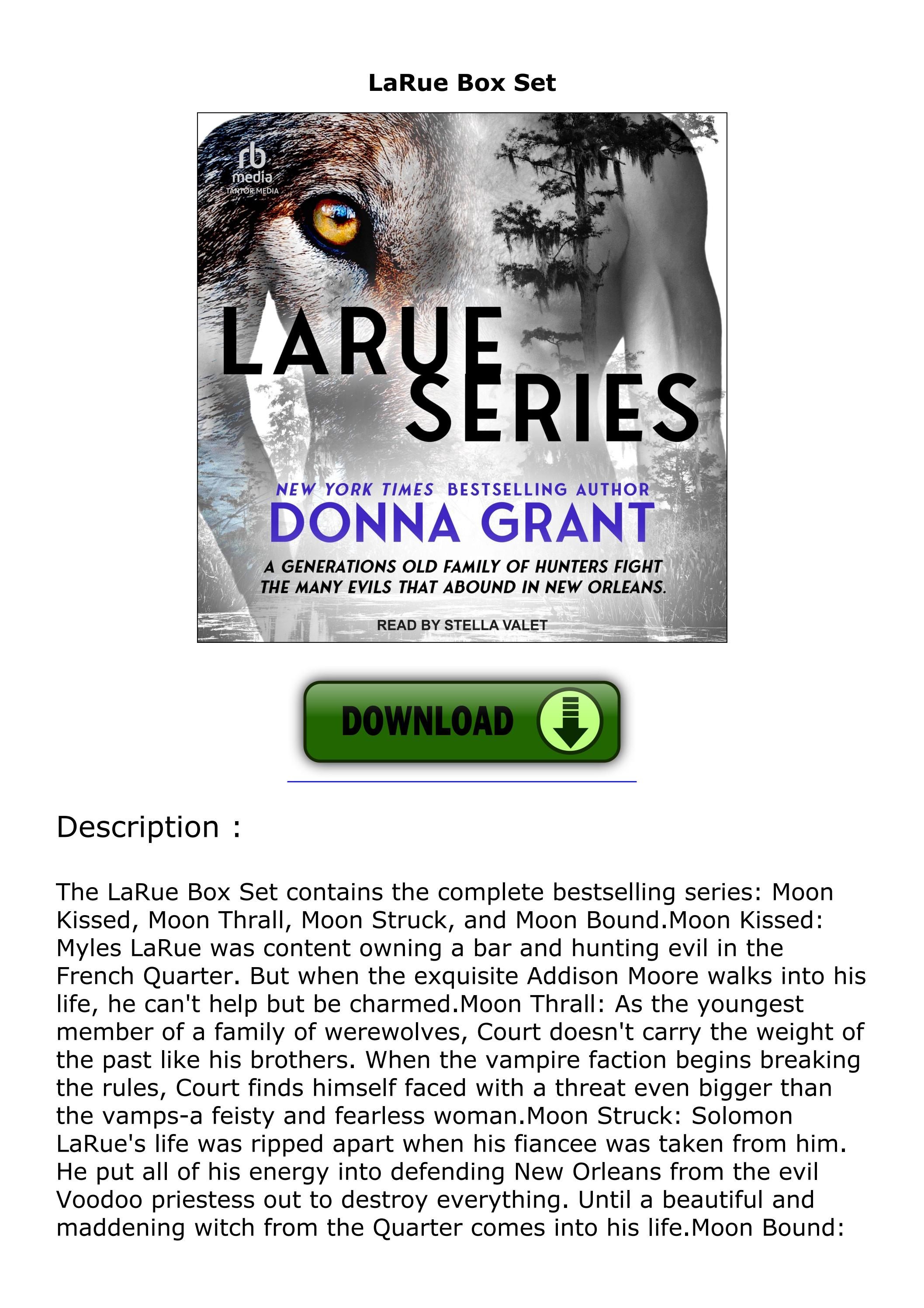 PDF_ LaRue Box Set by mattiecarson - Issuu