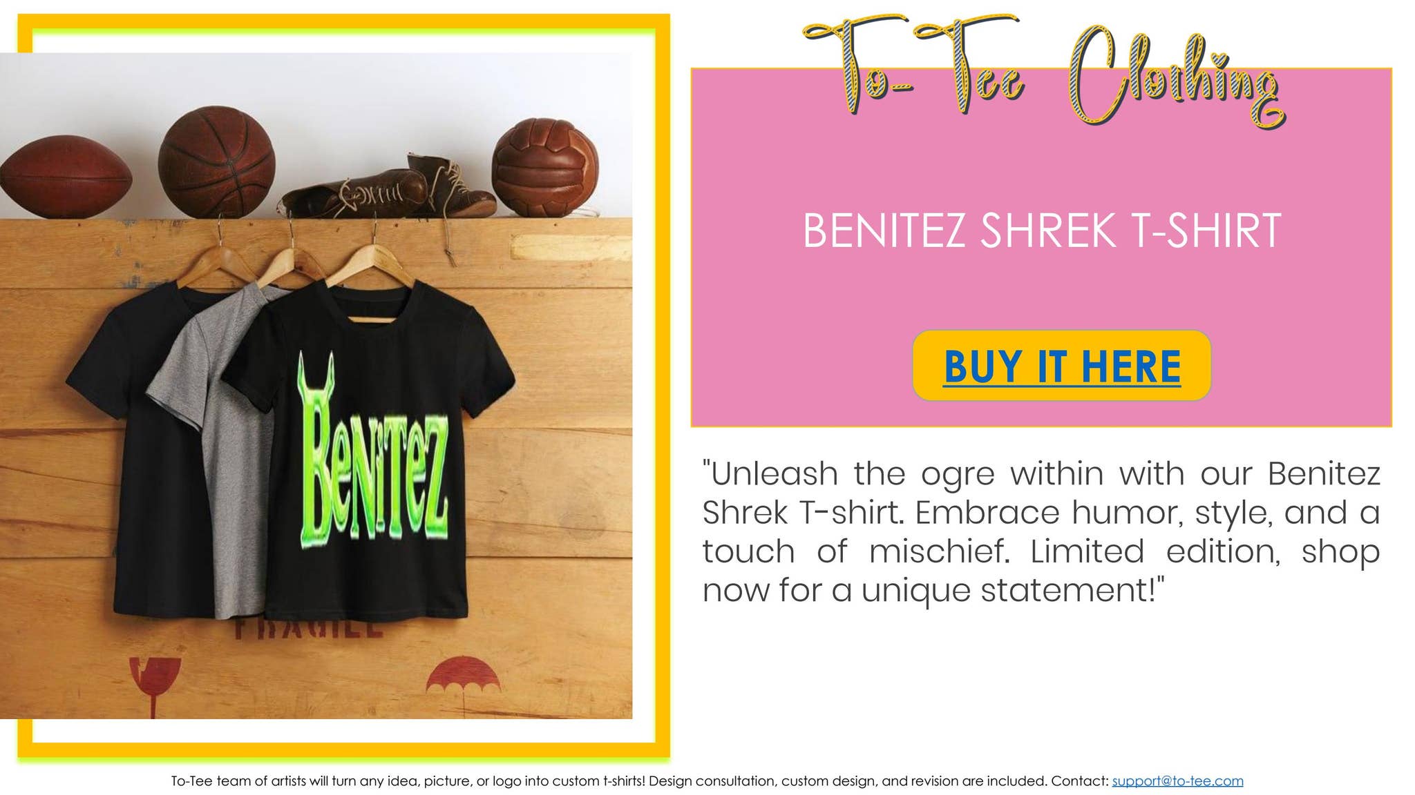 Benitez Shrek T-shirt by gianiaahaan - Issuu