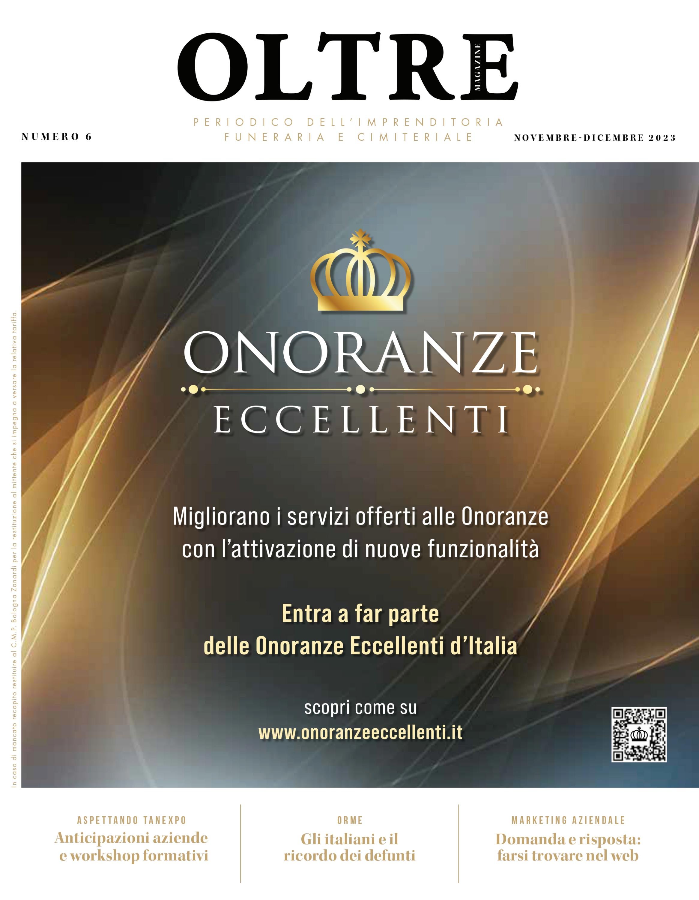 Oltre Magazine n. 6 - Novembre-Dicembre 2023 by Oltre Magazine - Issuu