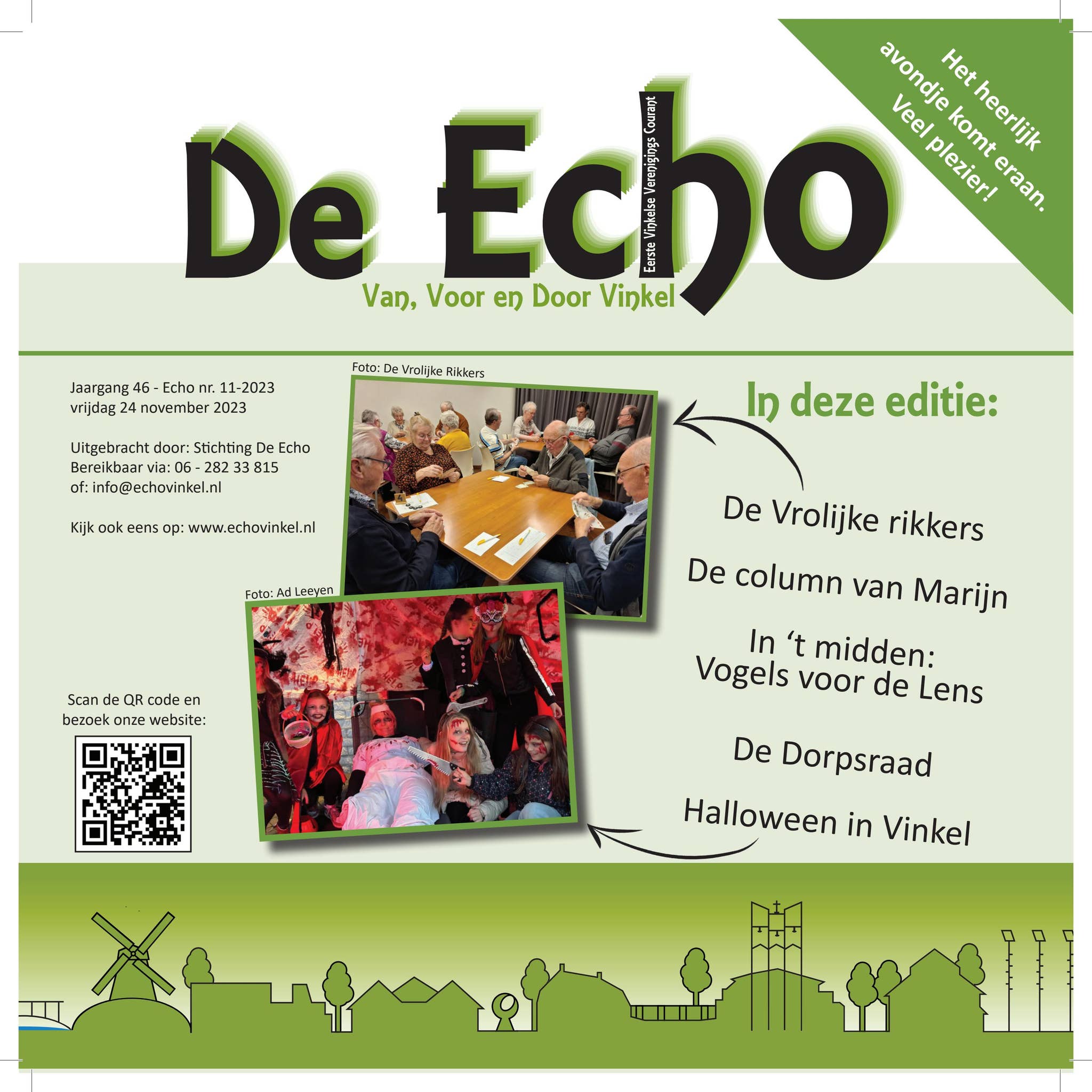 De Echo van november 2023 by Echo vinkel - Issuu