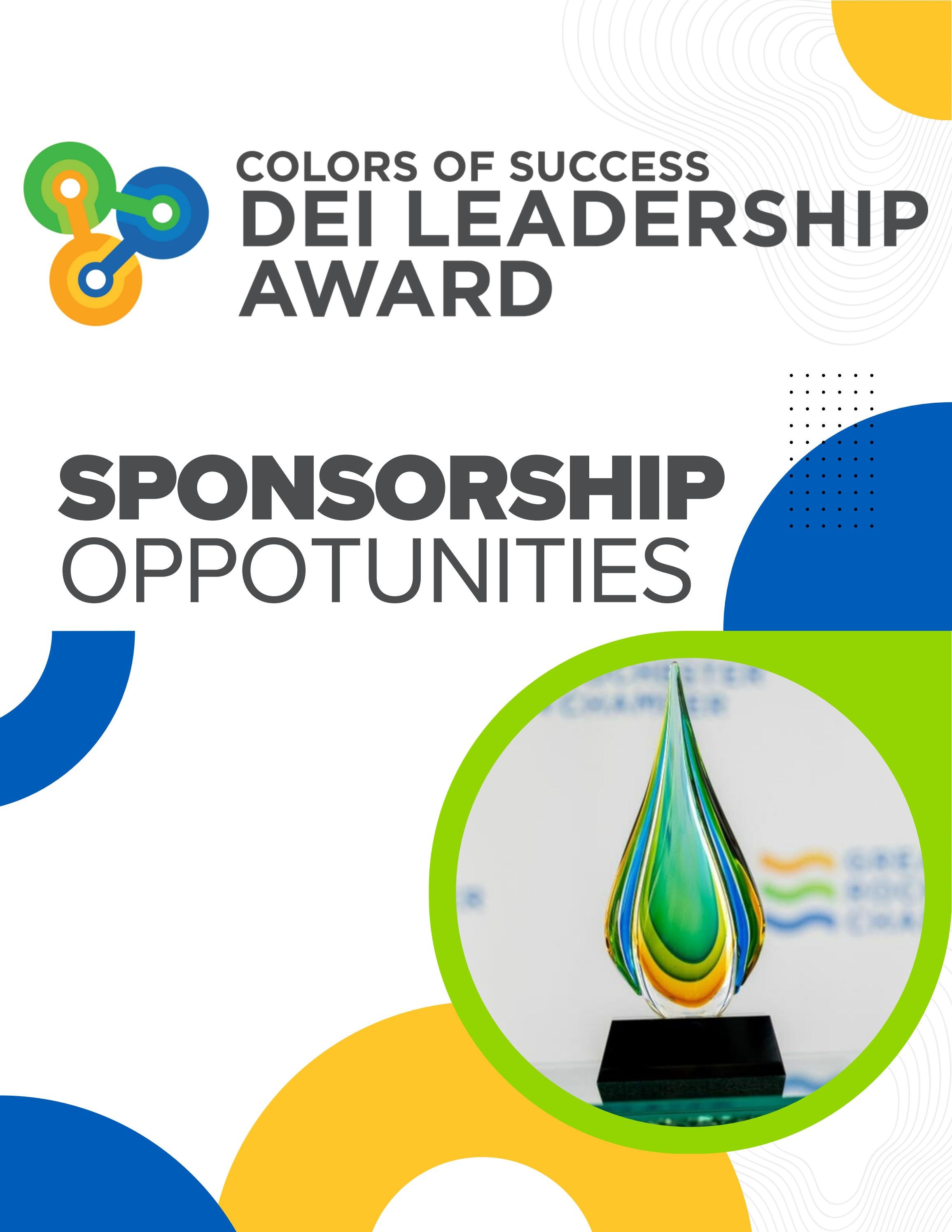 2024 Colors of Success DEI Leadership Award Sponsorship Opportunities ...