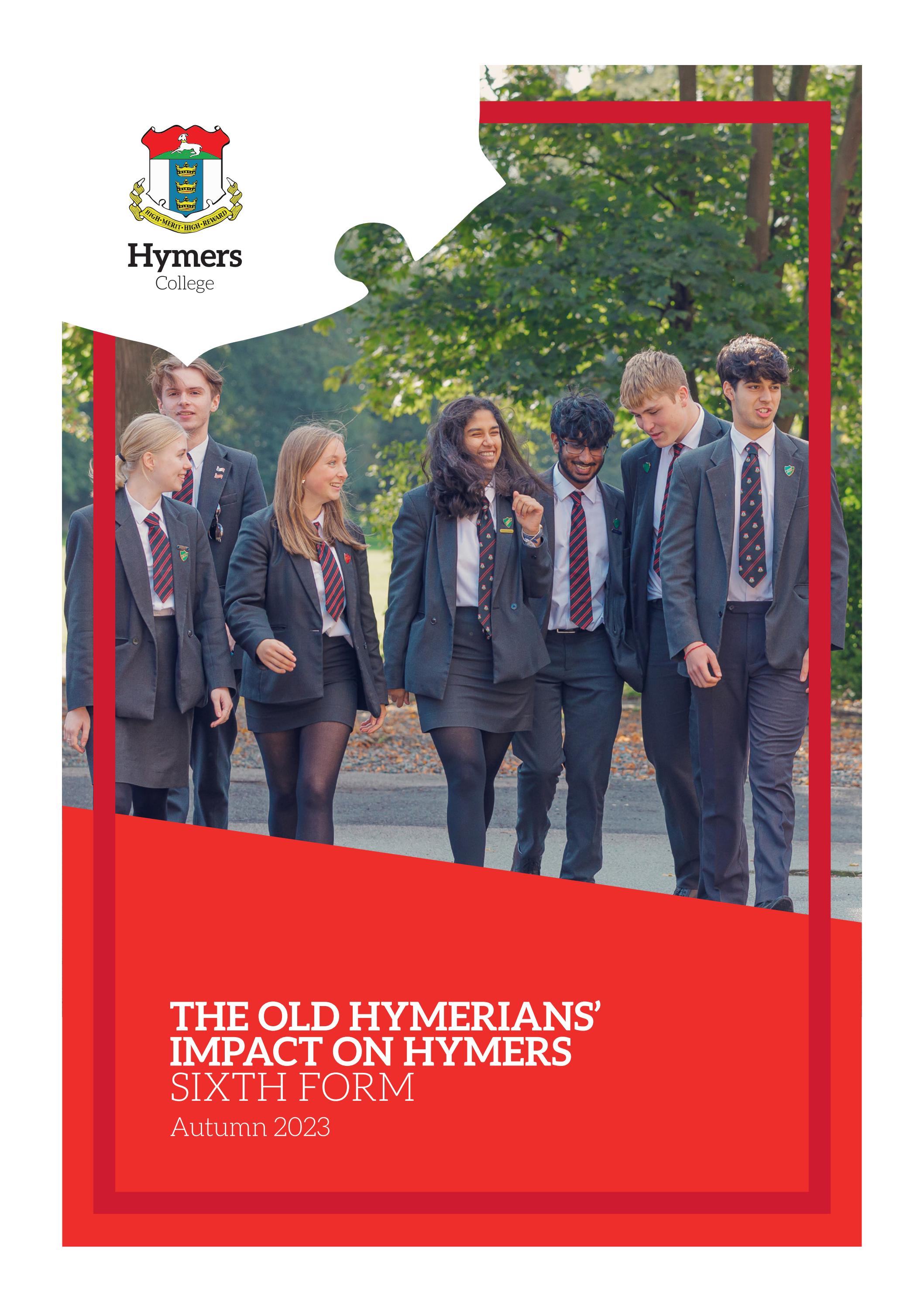 Hymers College - Old Hymerians Sixth Form Impact by Hymers College - Issuu