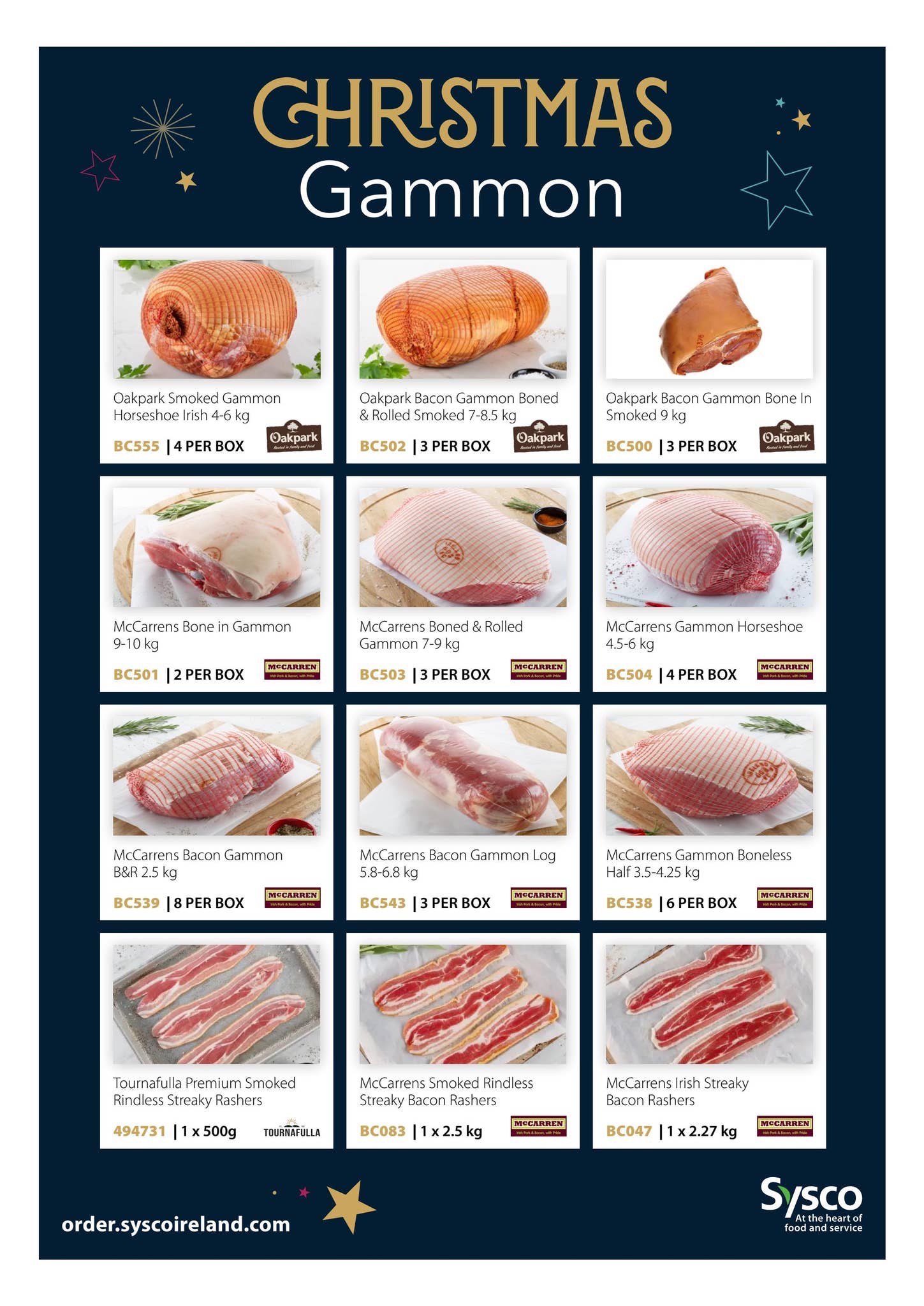 Sysco Christmas - Gammon 2023 by Sysco Ireland - Issuu
