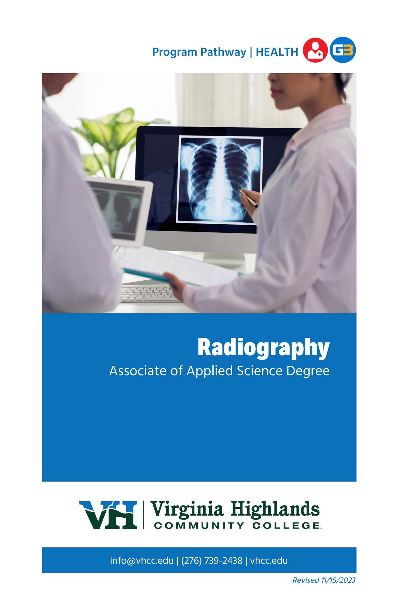 Radiography Pathway | VHCC by Virginia Highlands Community College - Issuu