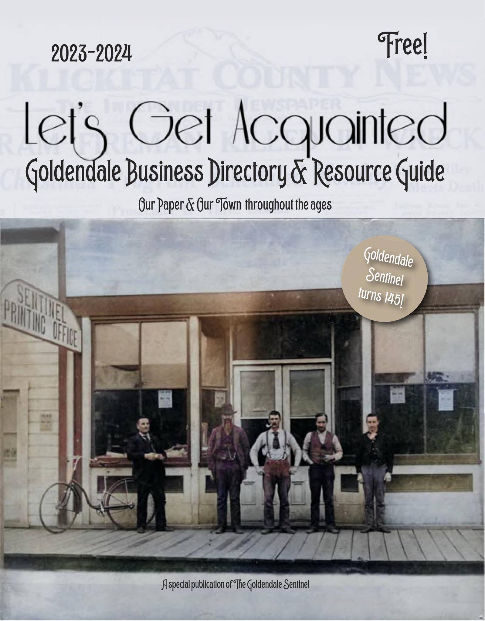 Let's Get Acquainted 2023-2024 by Goldendale Sentinel - Issuu