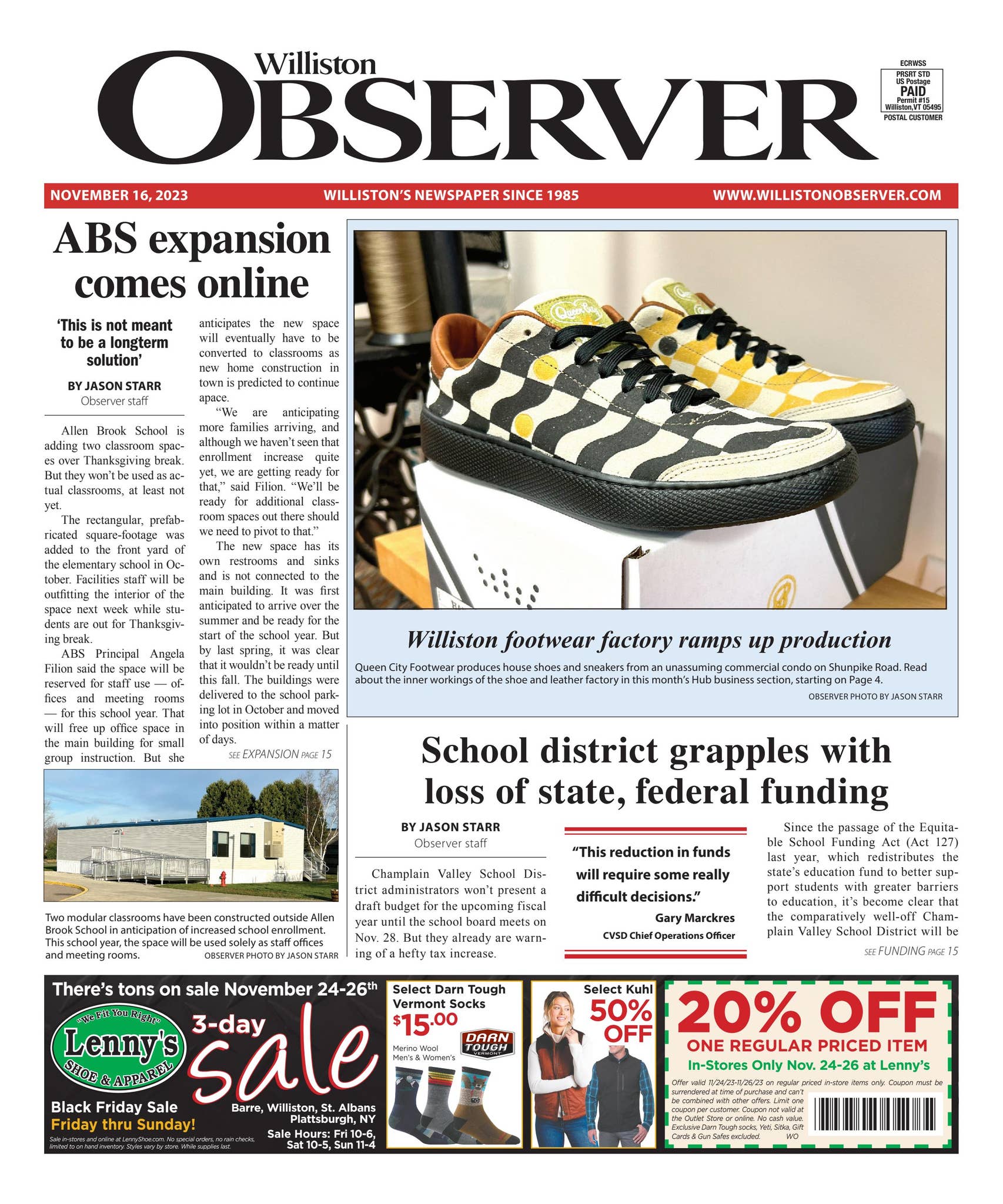 Williston Observer 11/16/2023 by Williston Observer - Issuu