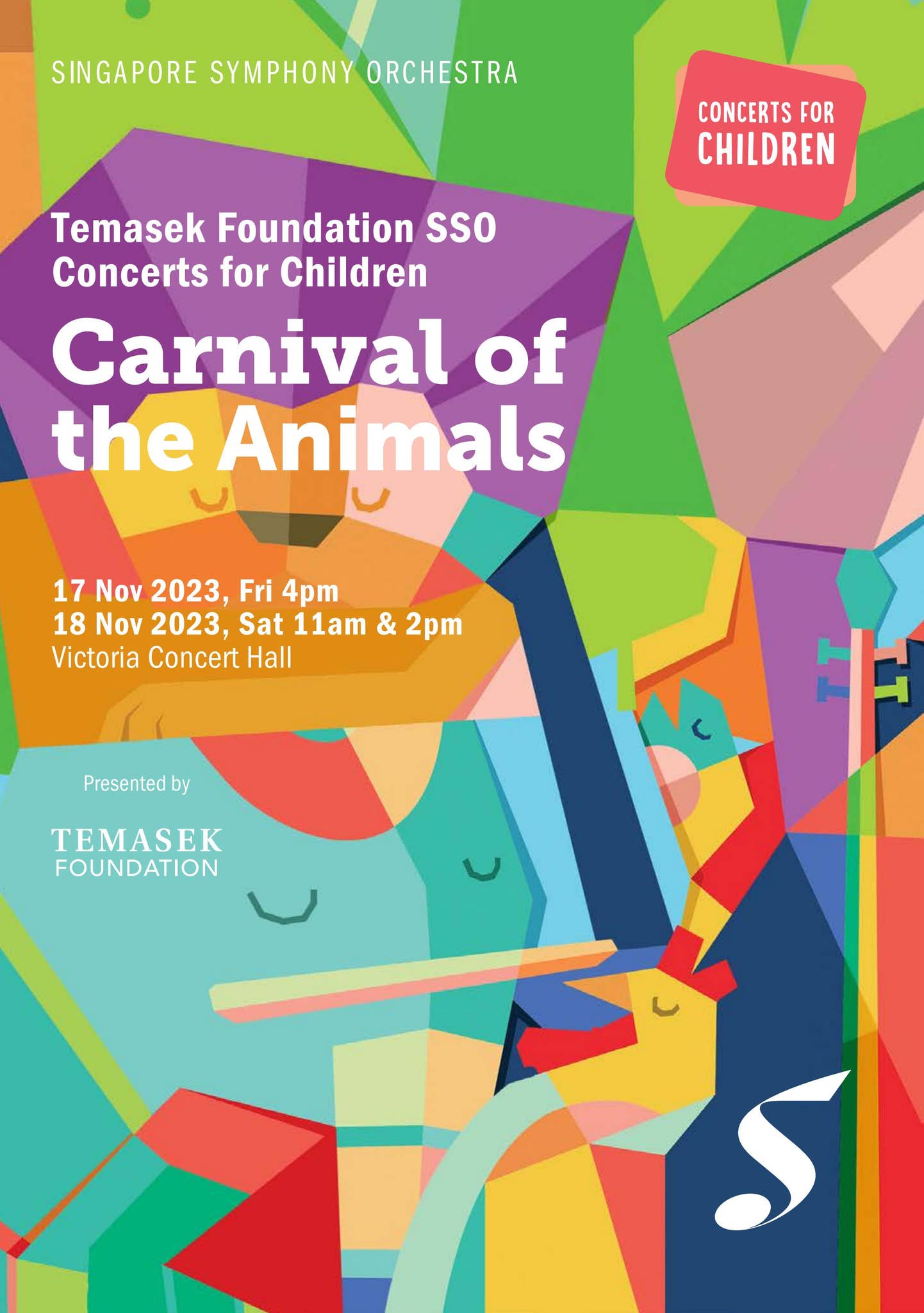 Temasek Foundation SSO Concerts for Children: Carnival of the Animals ...