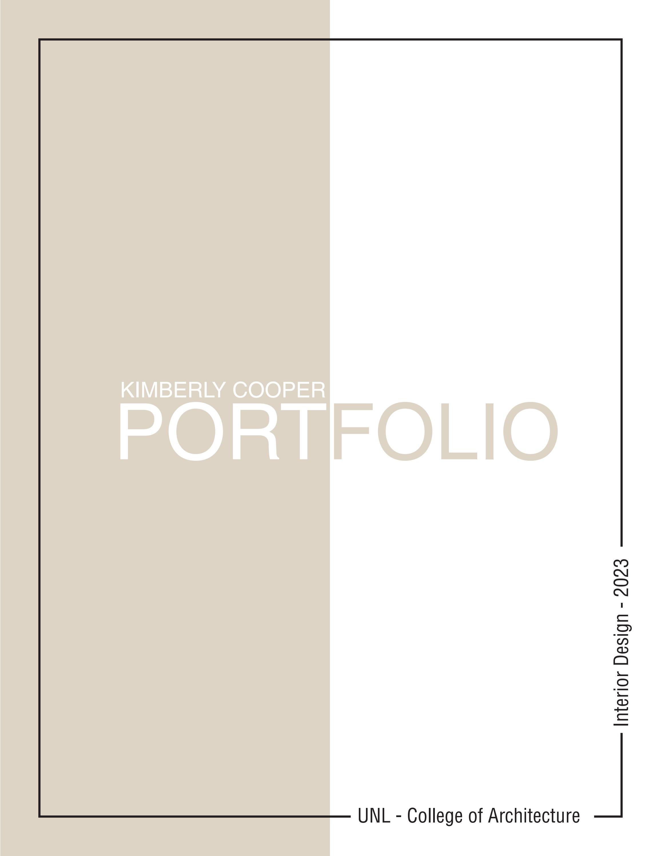 Kimberly Cooper_Portfolio 2023 by Kimberly Cooper - Issuu