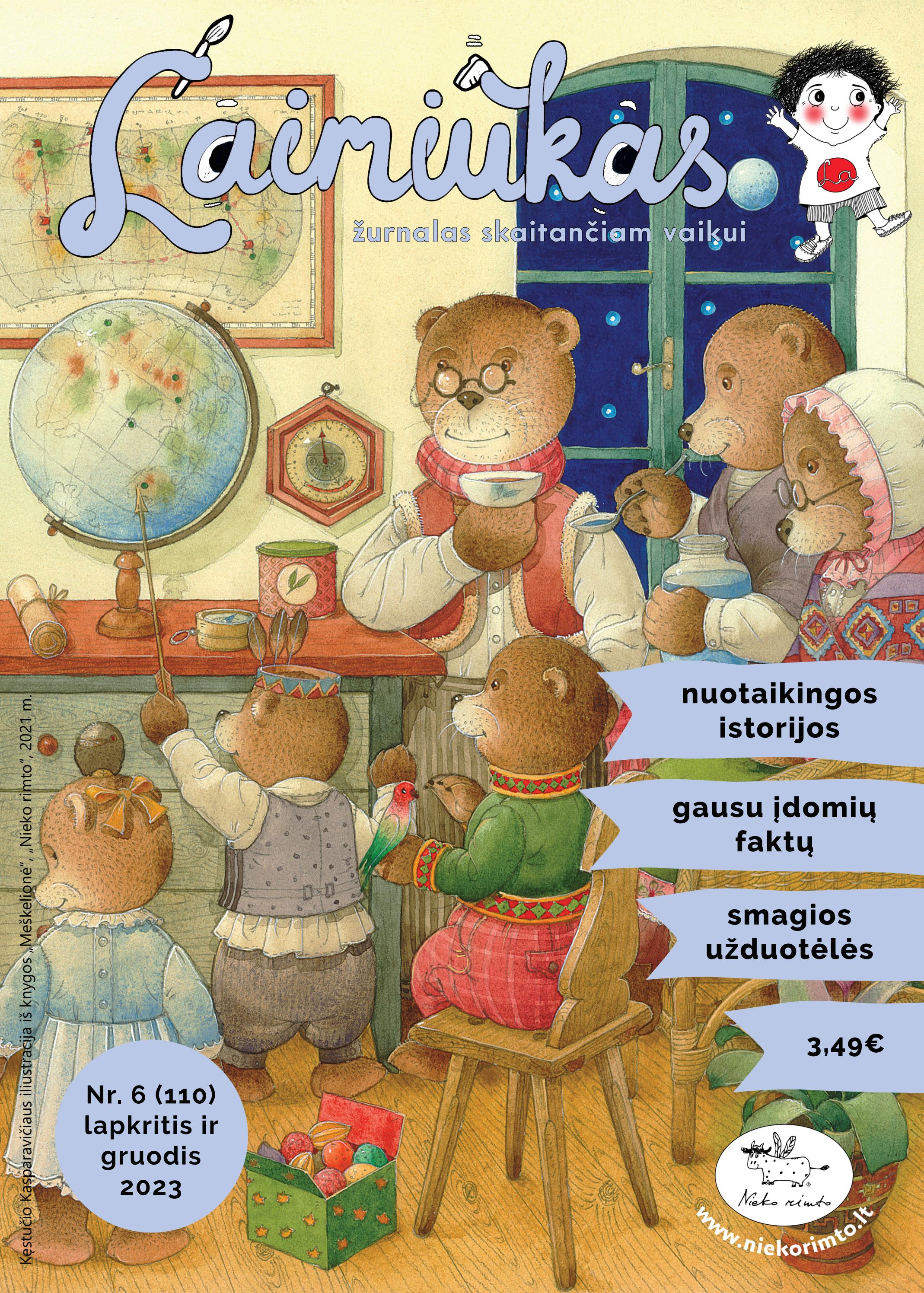 Laimiukas Nr. 6 (110), lapkritis-gruodis by Nieko rimto - Issuu