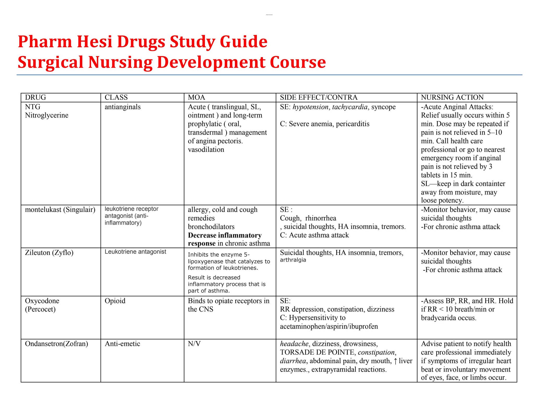 Pharmacology Hesi Drugs Study Guide for Surgical Nursing Development ...