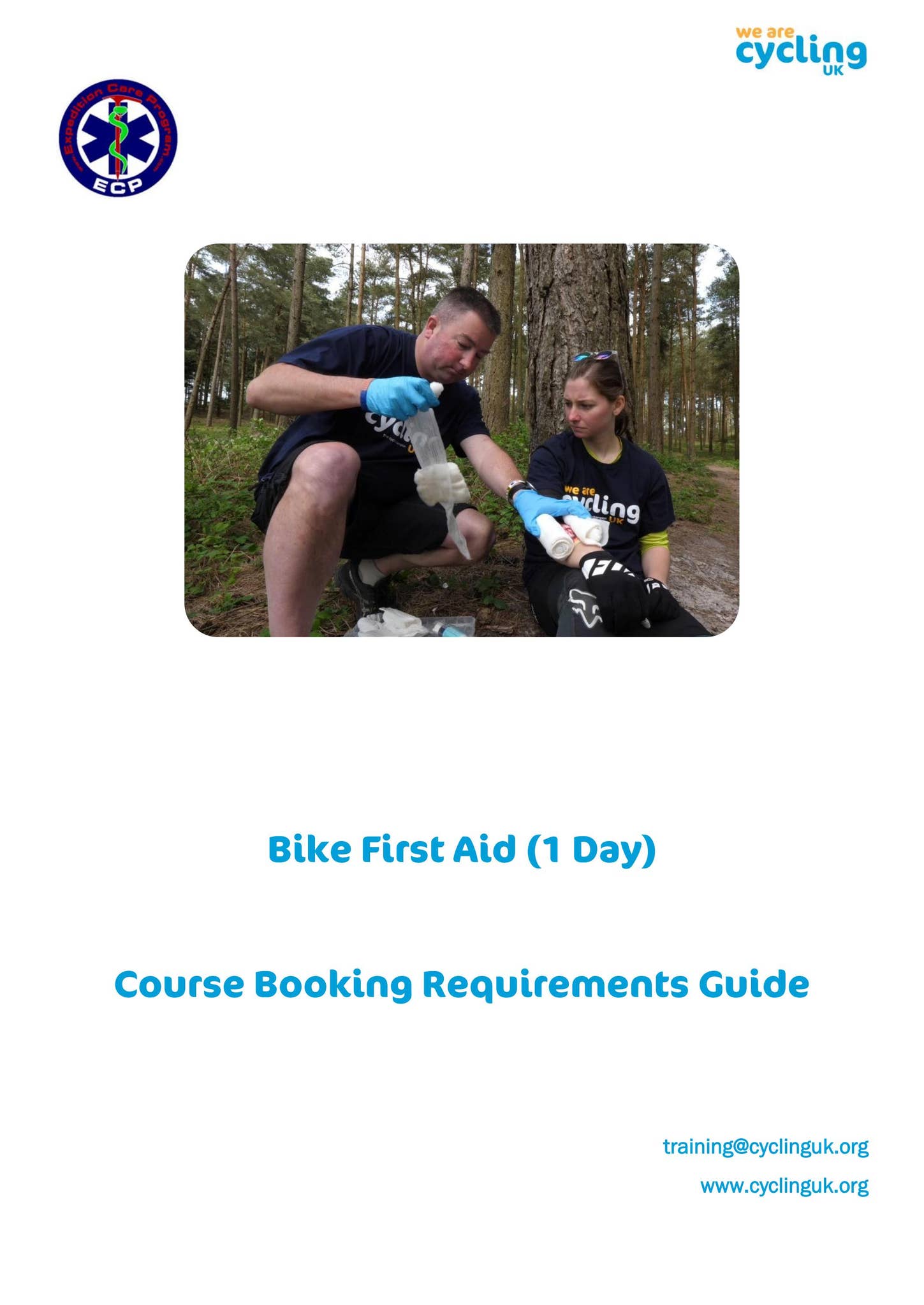 Bike First Aid (1 Day) - Course Booking Guide by Cycling UK - Issuu