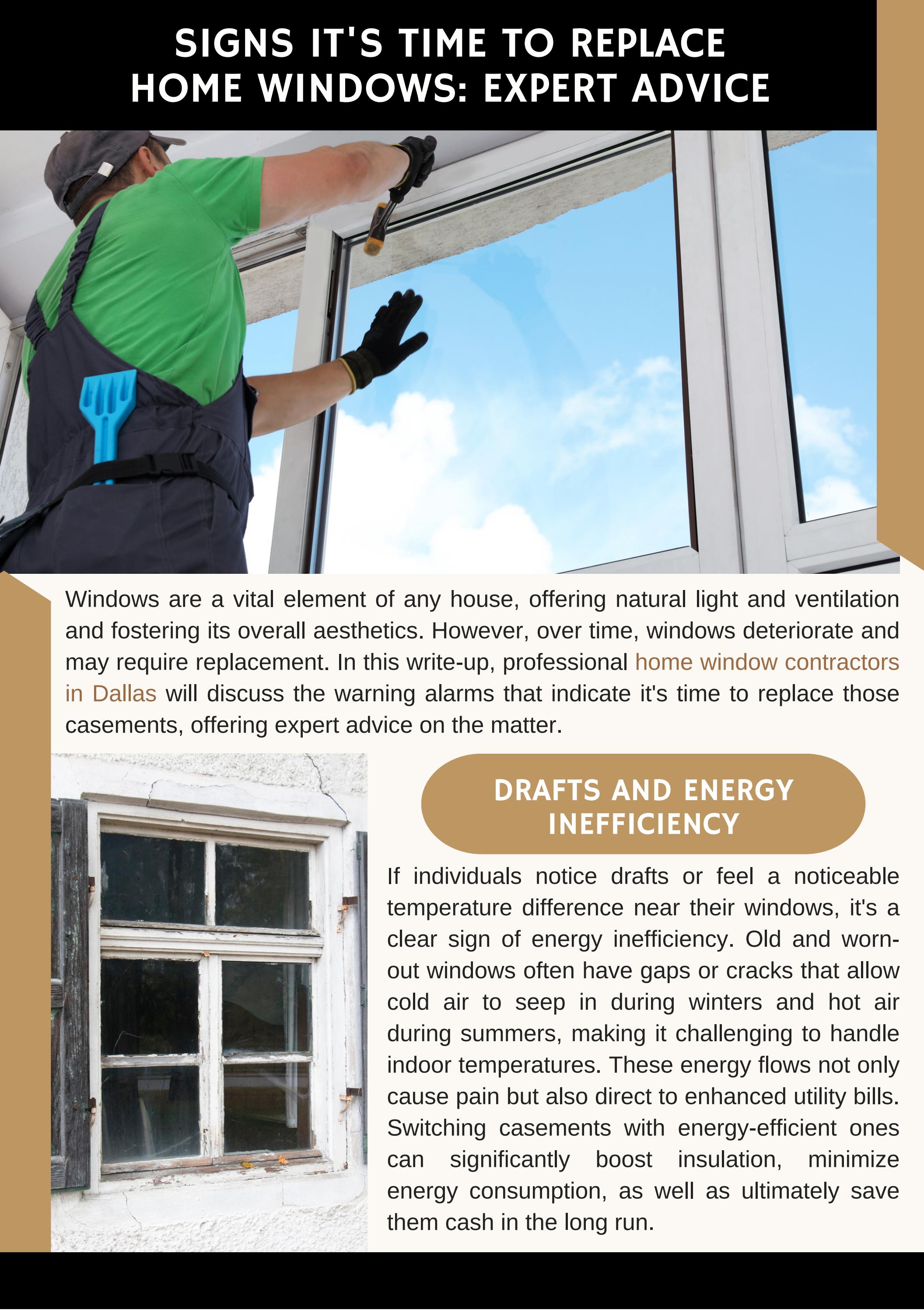 Signs It's Time to Replace Home Windows: Expert Advice by WINDOWS EL ...