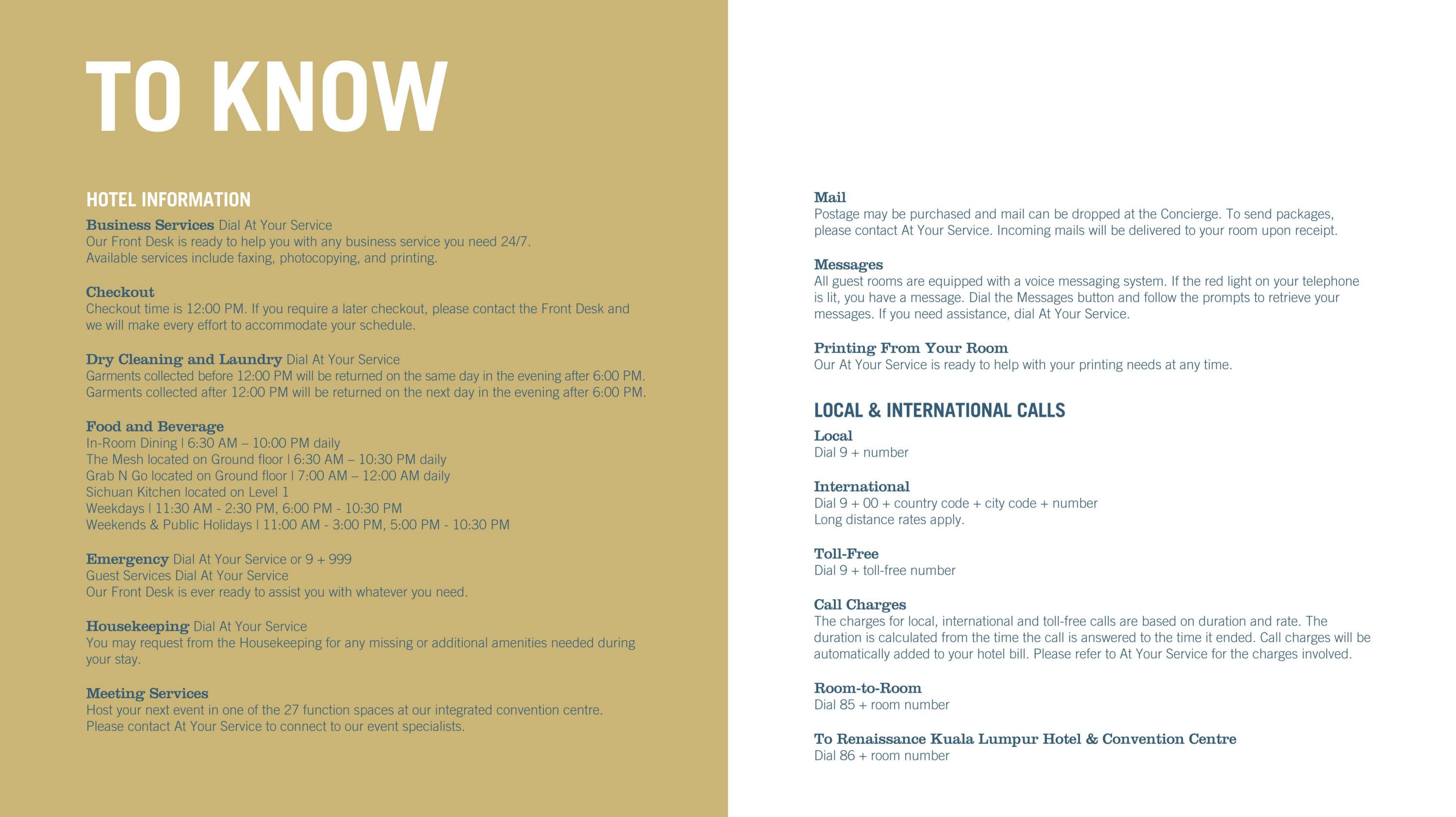 e-Compendium: Four Points by Sheraton KLCC by Four Points by Sheraton ...