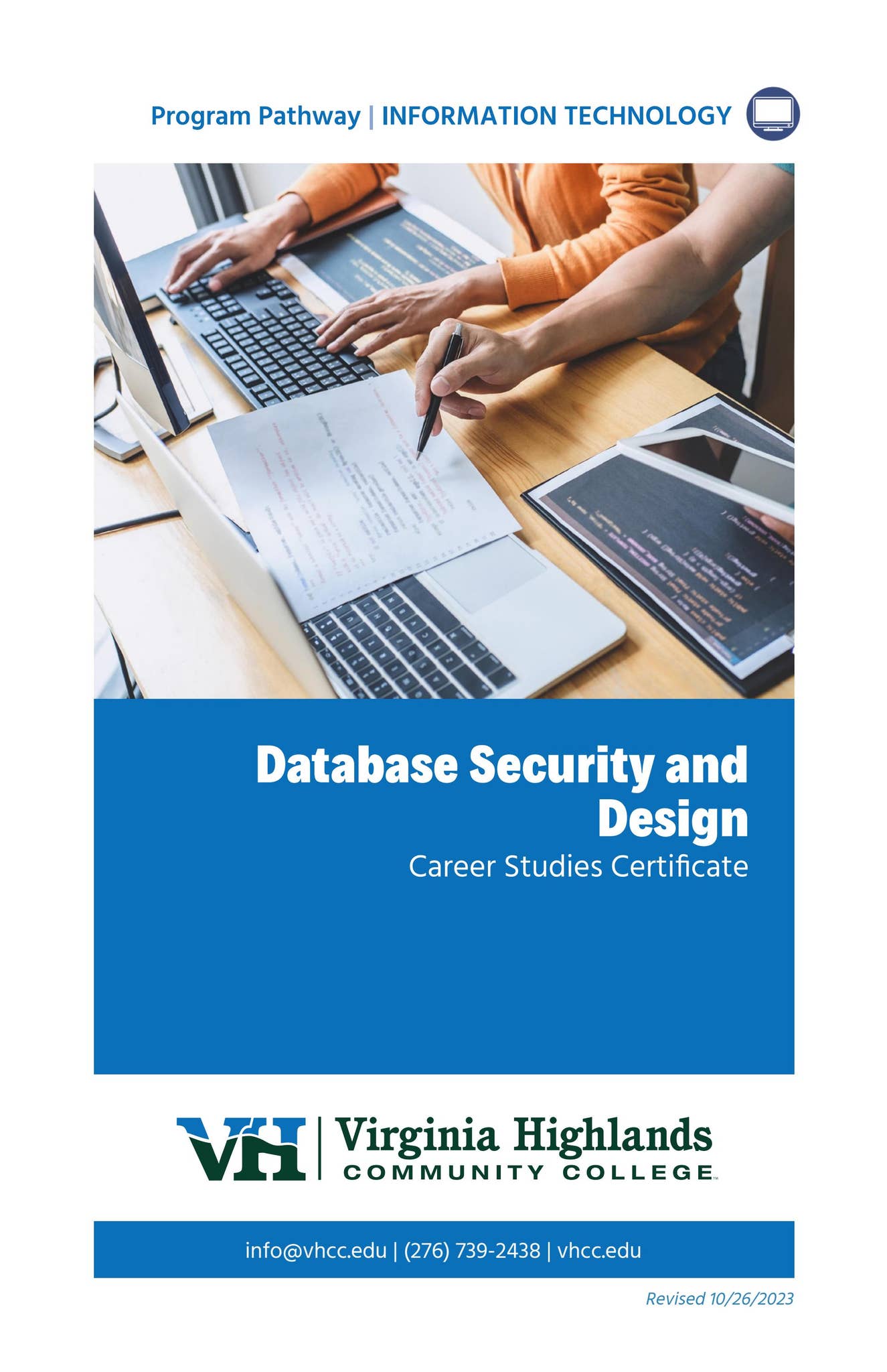 Database Security and Design Pathway | VHCC by Virginia Highlands ...