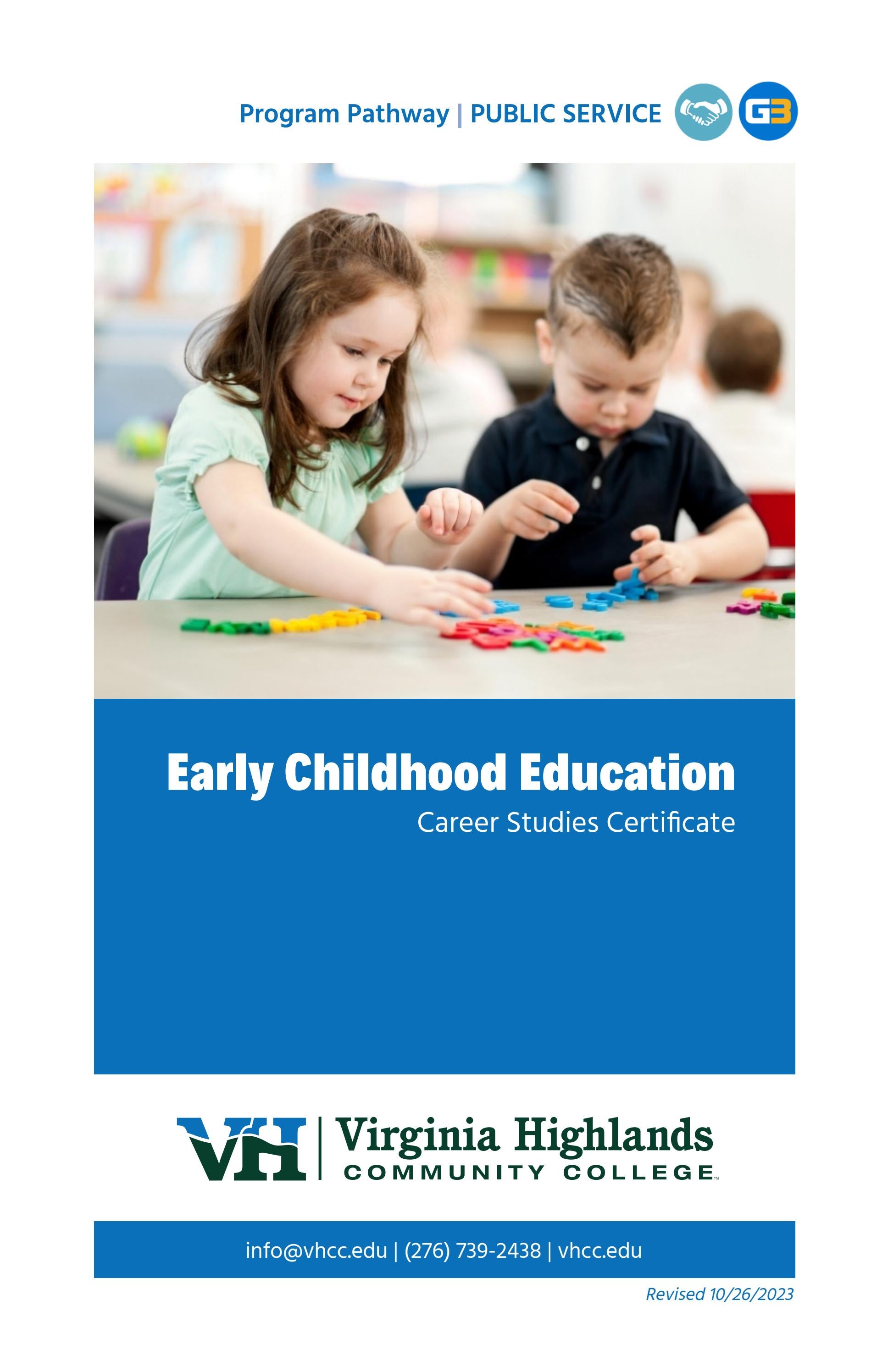 Early Childhood Education Pathway | VHCC by Virginia Highlands ...