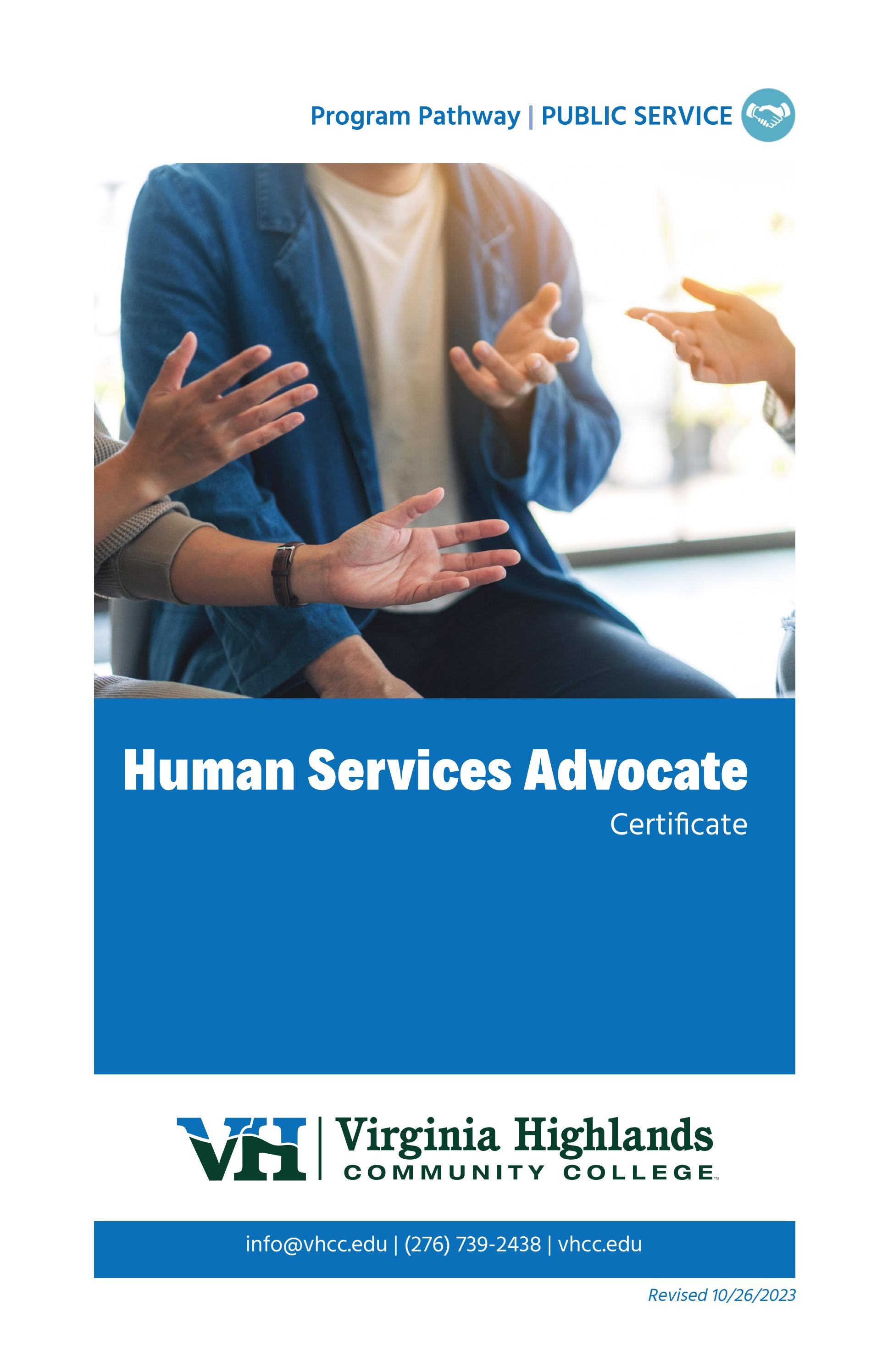 Human Services Advocate Pathway | VHCC by Virginia Highlands Community ...