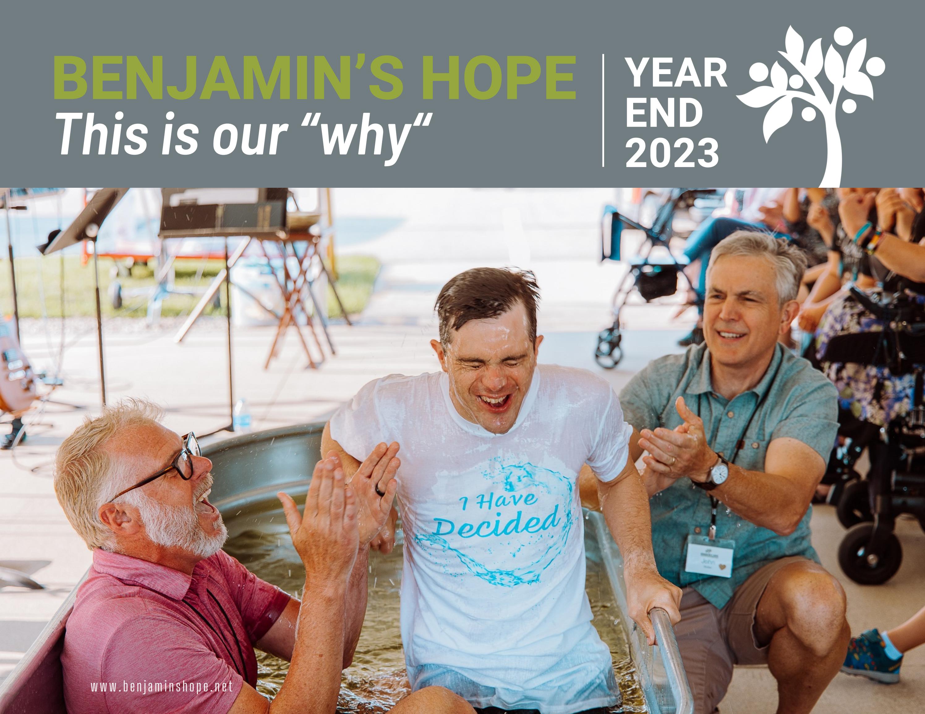 Benjamin's Hope Year End Newsletter 2023 by Benjamin's Hope - Issuu