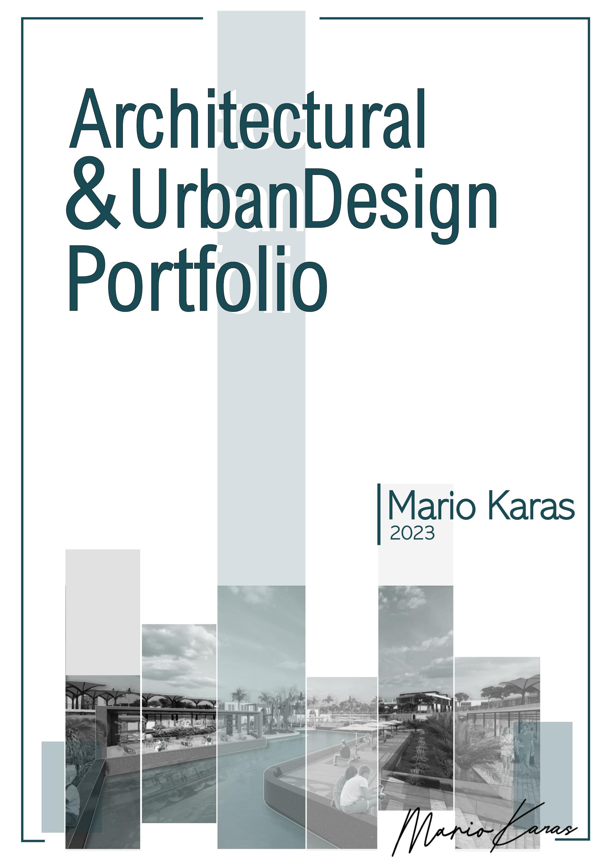 Architectural & Urban Design Portfolio | Mario Karas 2023 by Mario-Karas - Issuu