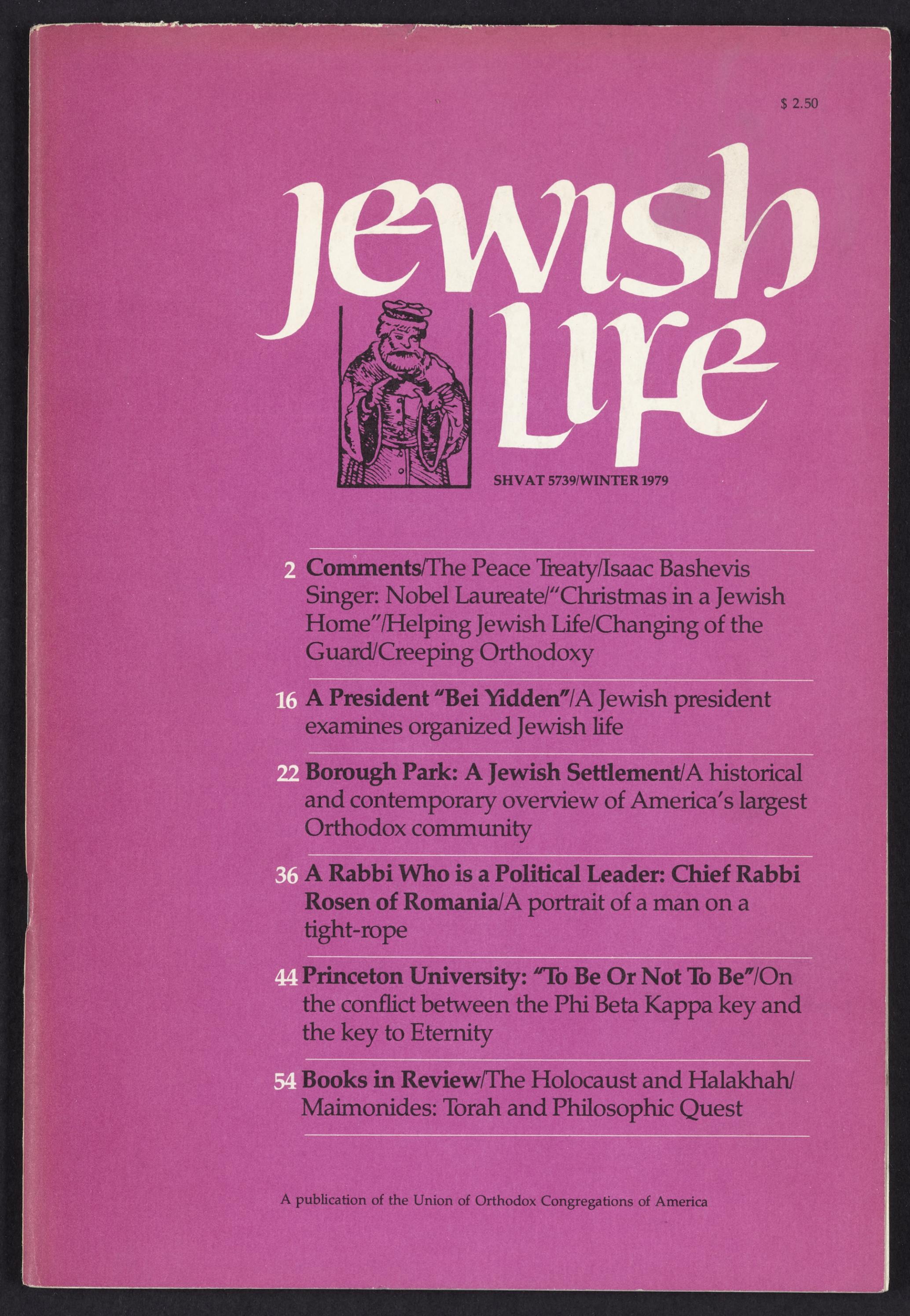 Jewish Life Winter 1979 by Jewish Action - Issuu